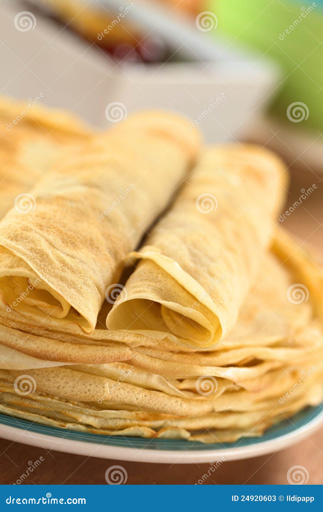 Fresh Crepes stock image. Image of vertical, ingredient - 24920603