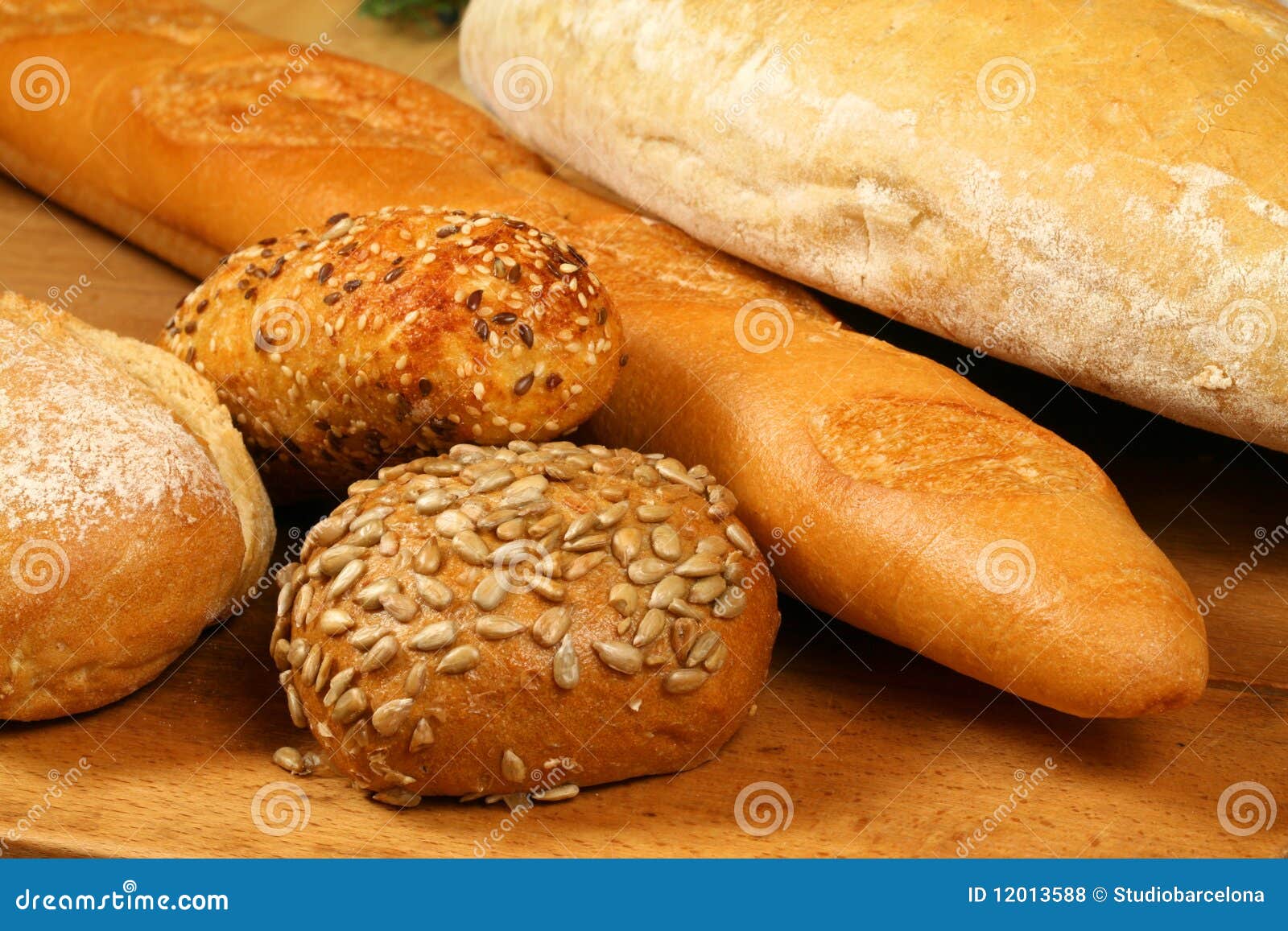 Fresh crunchy bread stock photo. Image of tasty, baker - 12013588