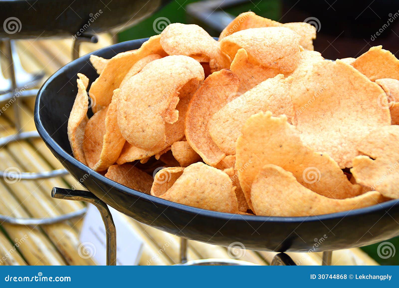 Crunchy Prawn Crackers Or Shrimp Crisp Traditional Snack - Prawn ...