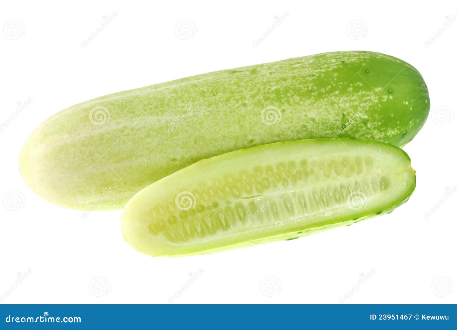 Fresh cucumber cut in half stock image. Image of ingredient - 23951467
