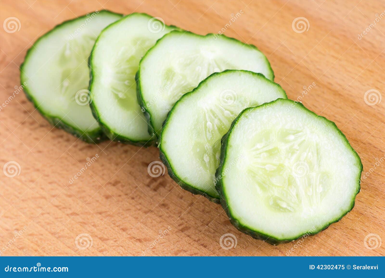 Fresh cucumber slices stock image. Image of green, macro - 42302475
