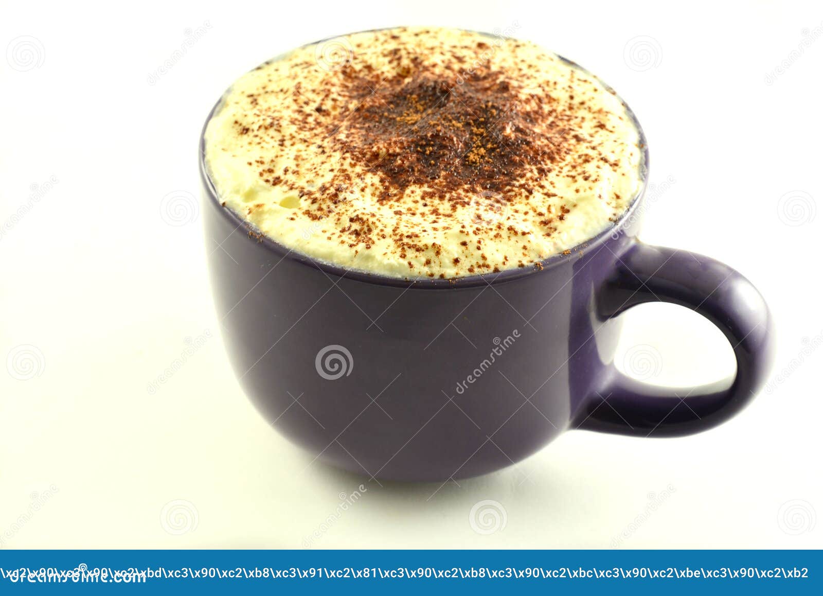 A fresh cup of coffee stock image. Image of cocoa, coffeenhot - 96605181