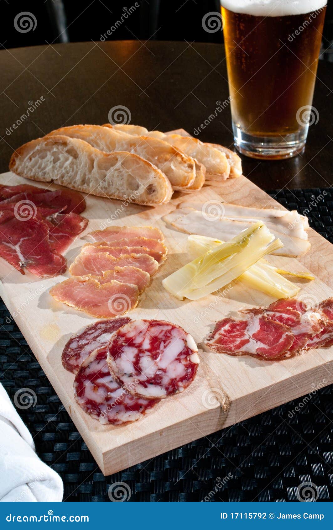 Fresh cured meats stock photo. Image of sliced, sausage - 17115792