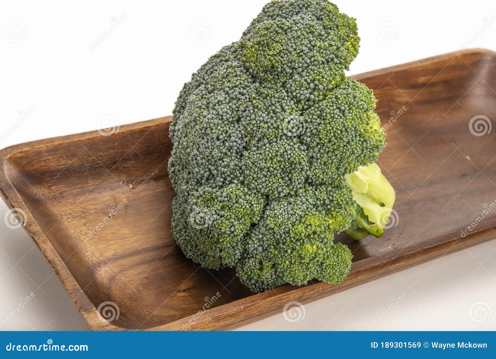 Fresh cut broccoli stock image. Image of environment - 189301569