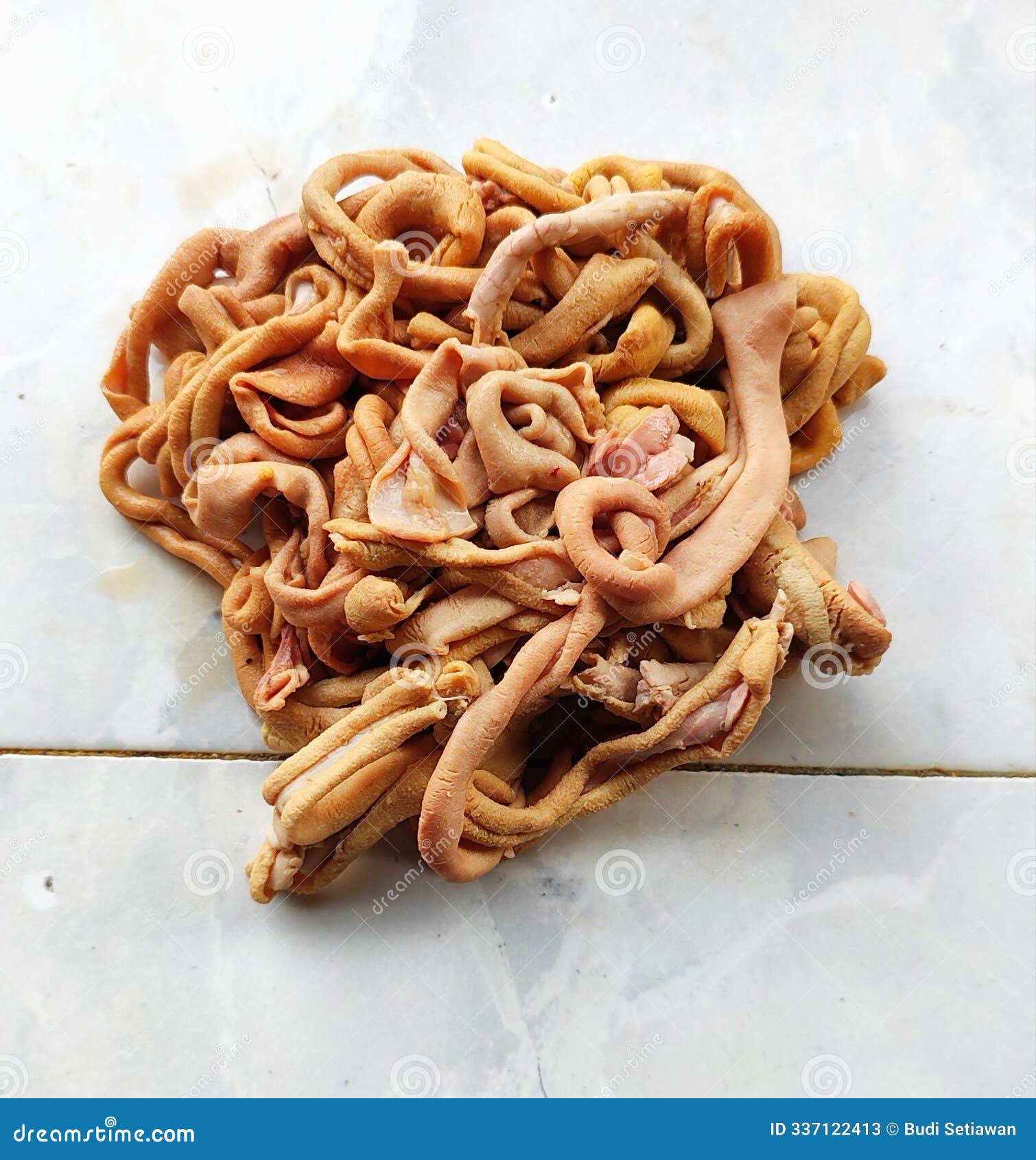 Fresh Cut Chicken Intestines, Suitable for Various Types of Dishes ...