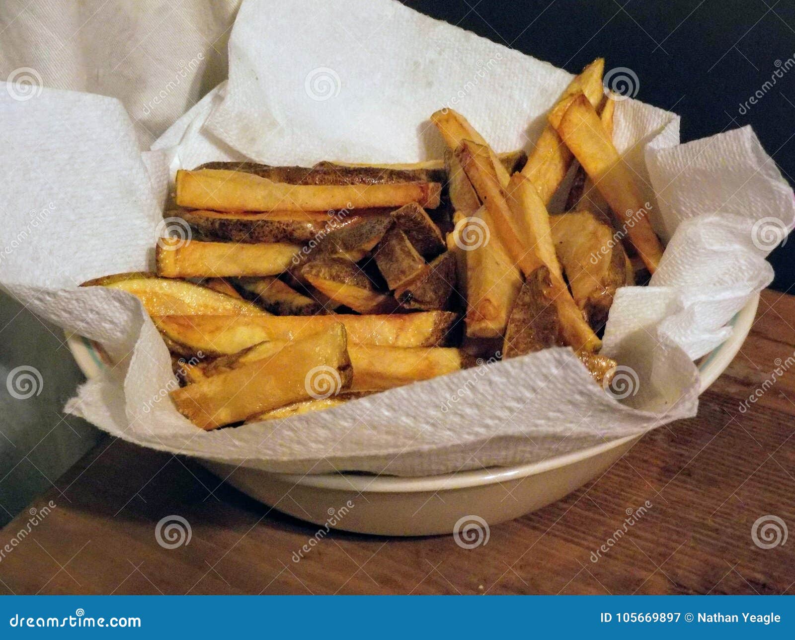 Fresh Cut Fries stock image. Image of fried, fresh, fries - 105669897