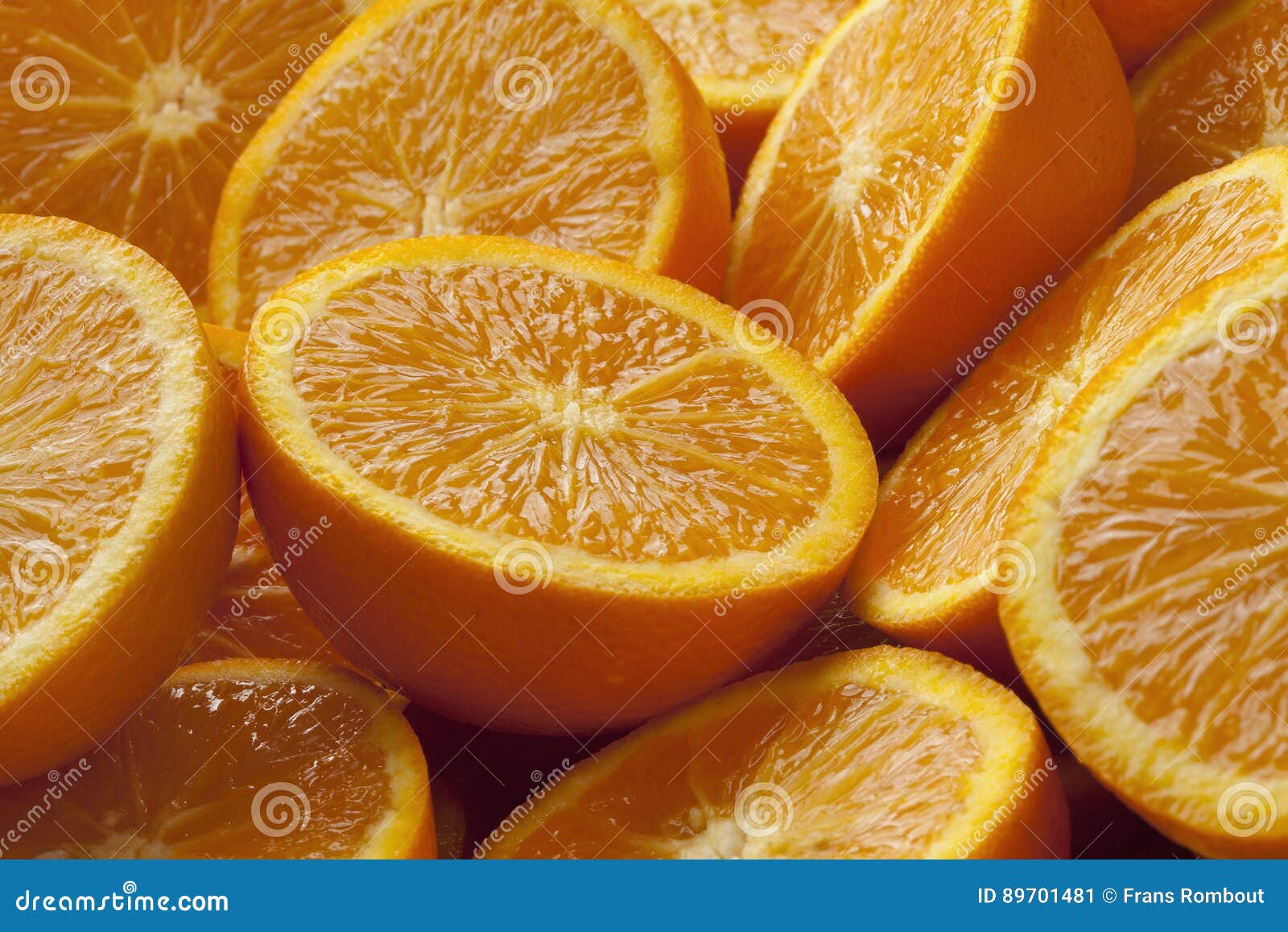 Fresh cut half oranges stock image. Image of organic - 89701481