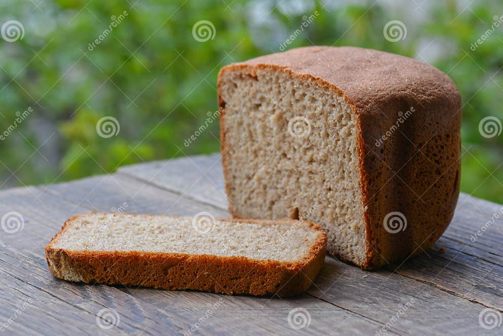 Fresh cut rye bread stock photo. Image of bread, fresh - 53307330