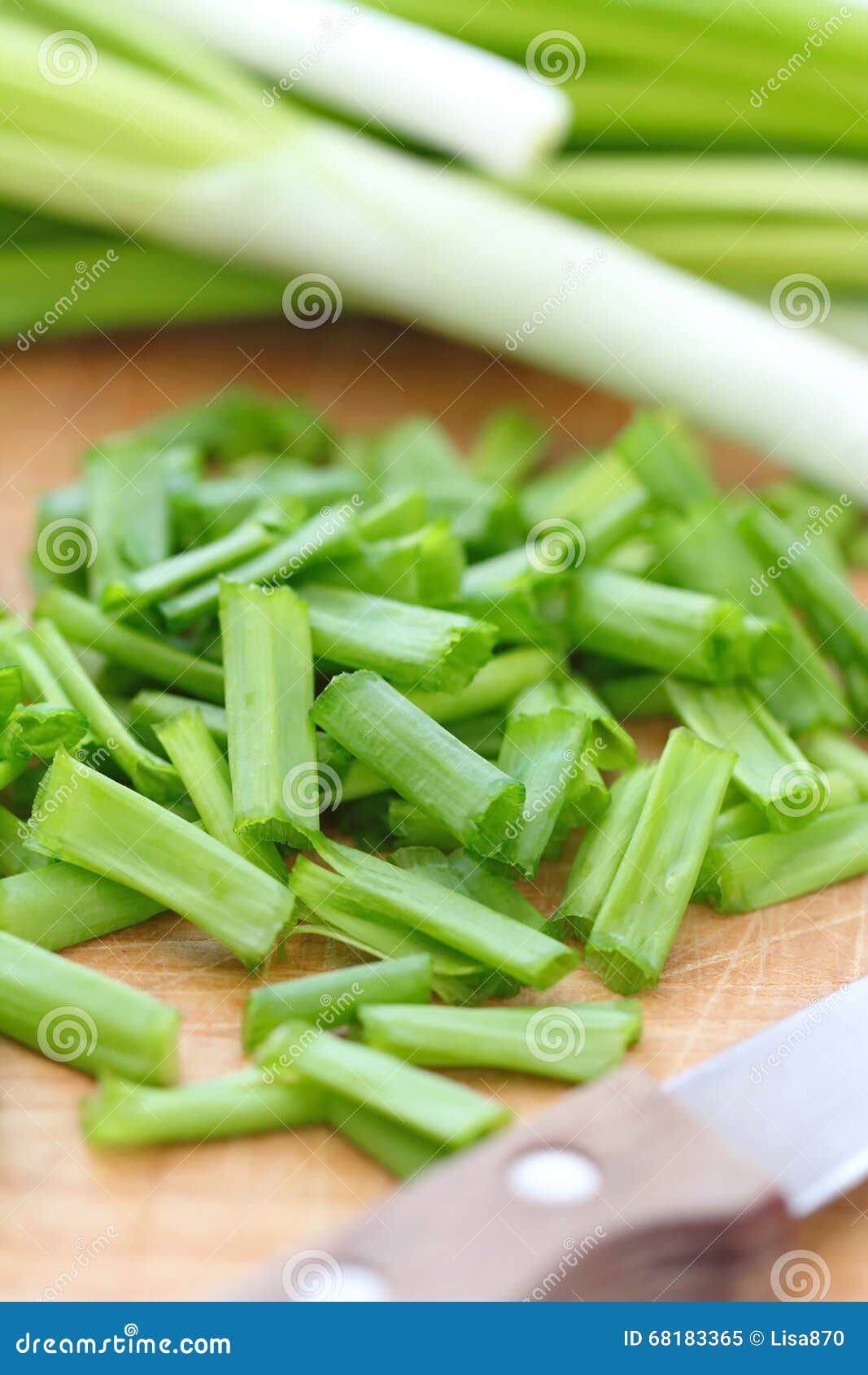 Fresh cutted spring onion stock image. Image of cuisine - 68183365