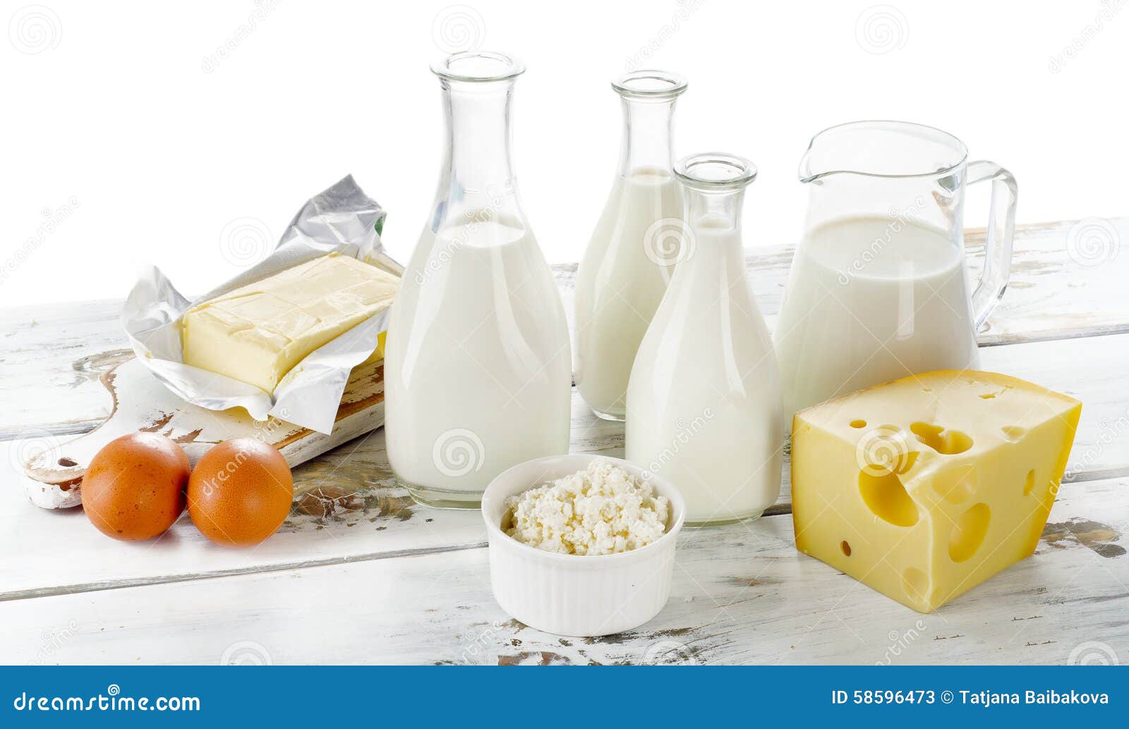 Fresh Dairy products stock image. Image of products, calcium - 58596473