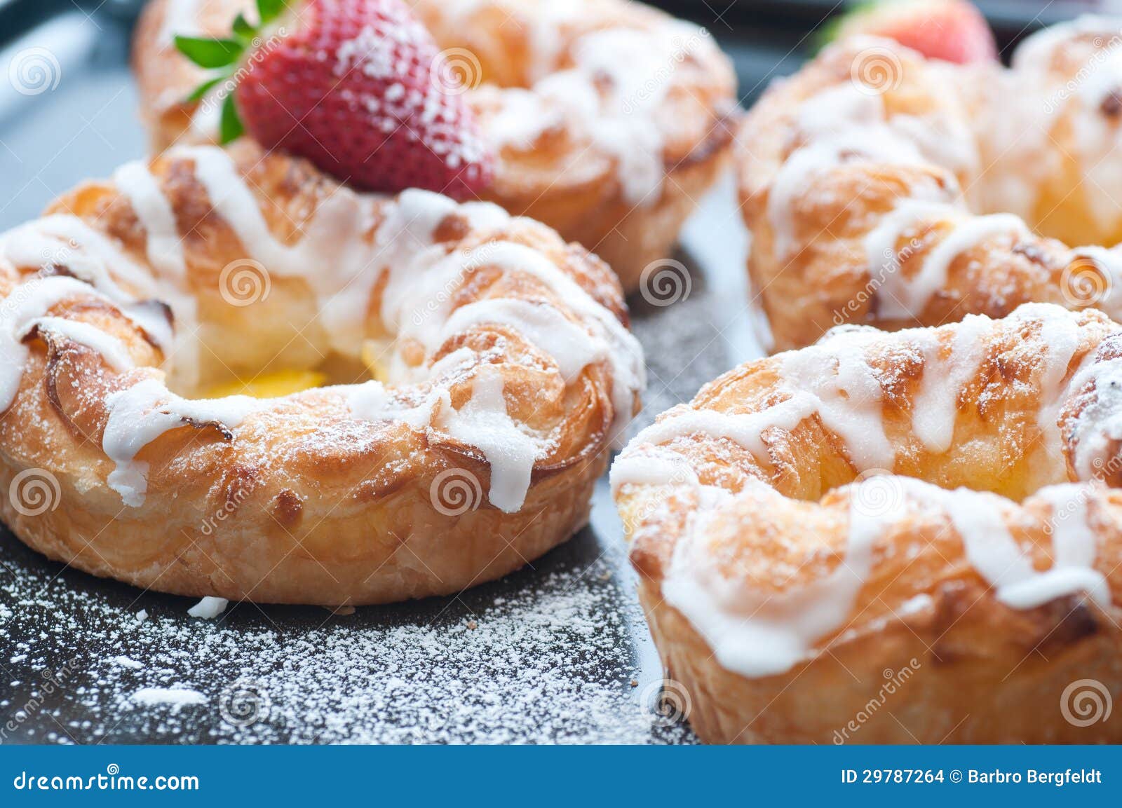 Danish Pastries stock photo. Image of frosting, danish - 29787264