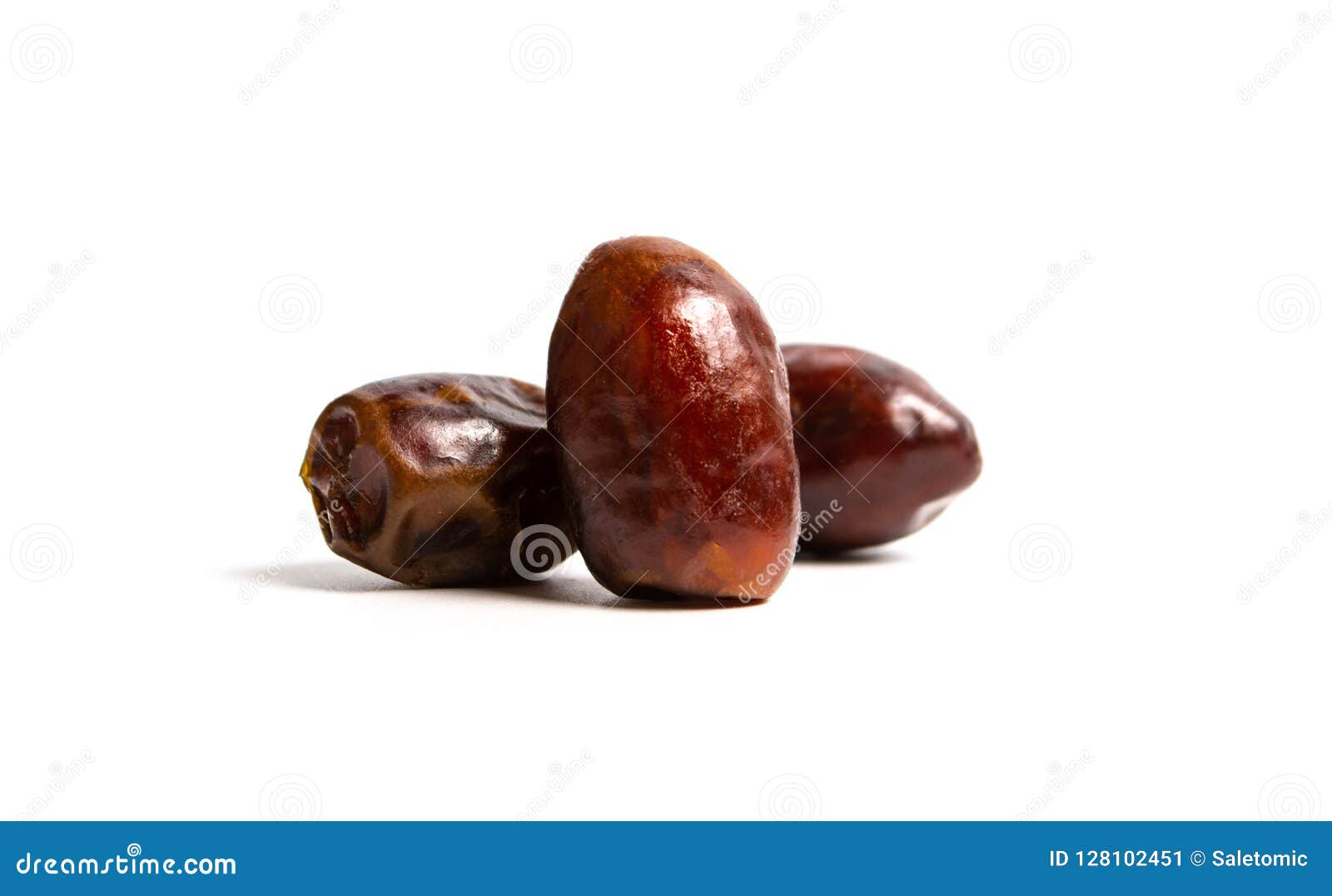 Fresh Dates Fruit Dates on White Background Stock Image - Image of ...