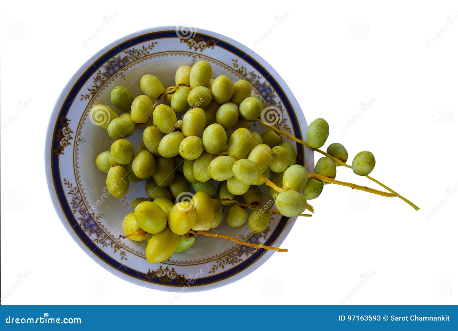 Fresh dates fruit. stock image. Image of palm, cluster - 97163593