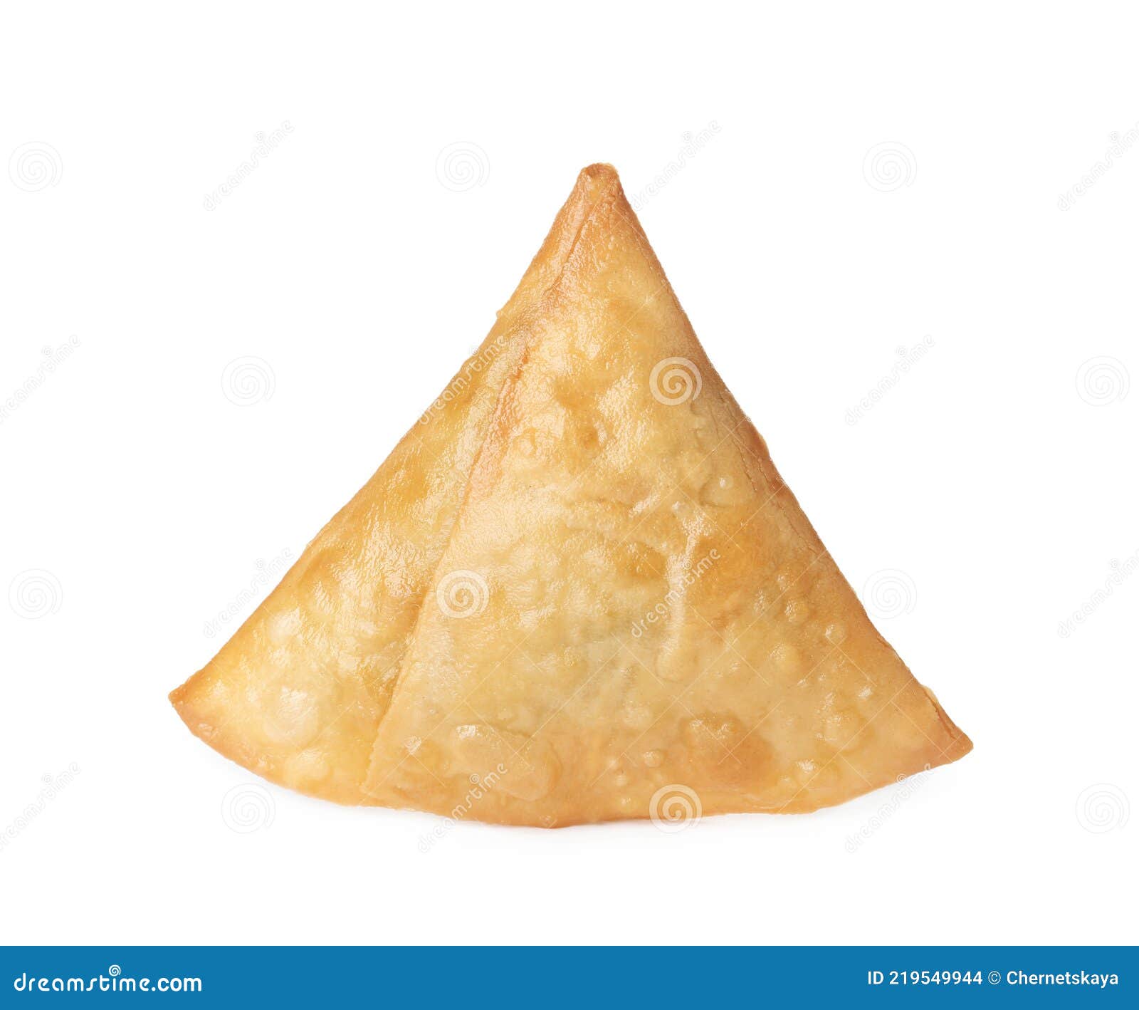 Fresh Delicious Crispy Samosa Isolated on White Stock Photo - Image of ...