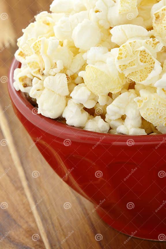 Fresh delicious popcorn stock photo. Image of buttered - 28817172