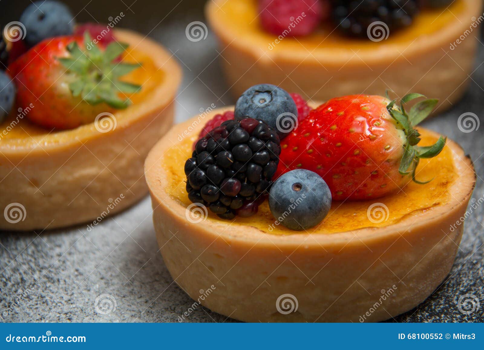 Fresh dessert fruit tart stock photo. Image of tarts - 68100552