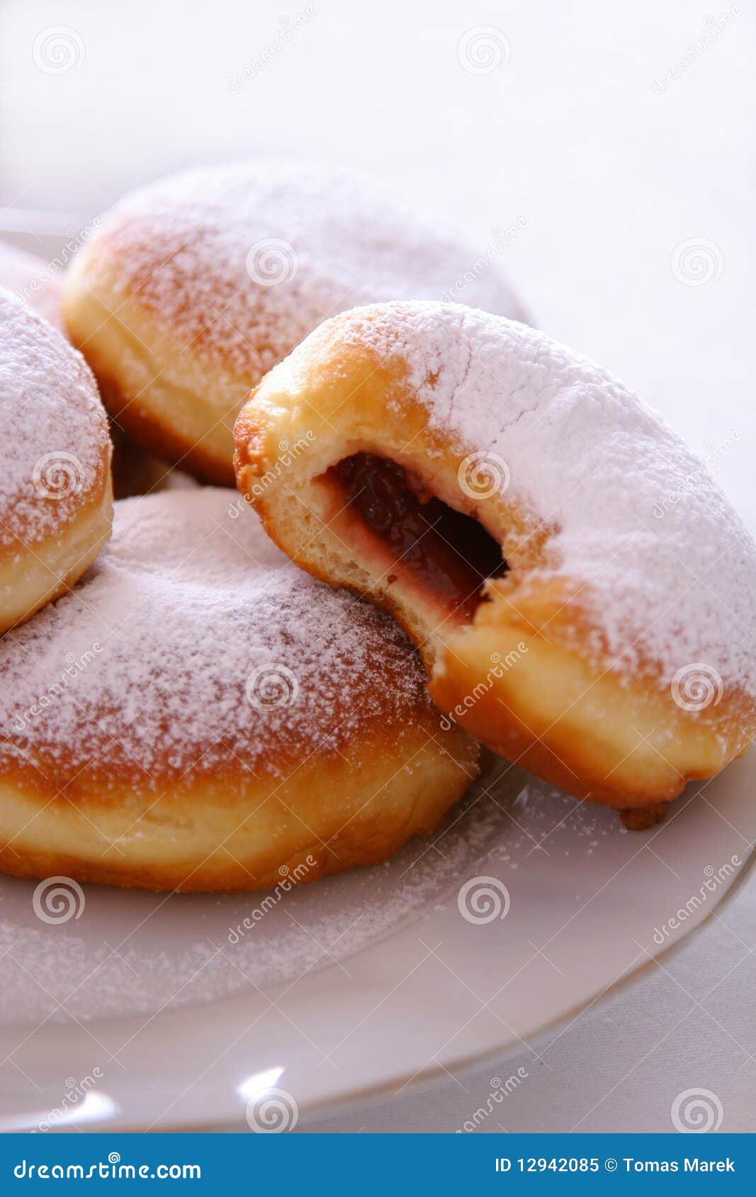 Fresh donut stock image. Image of enjoy, calories, filler - 12942085