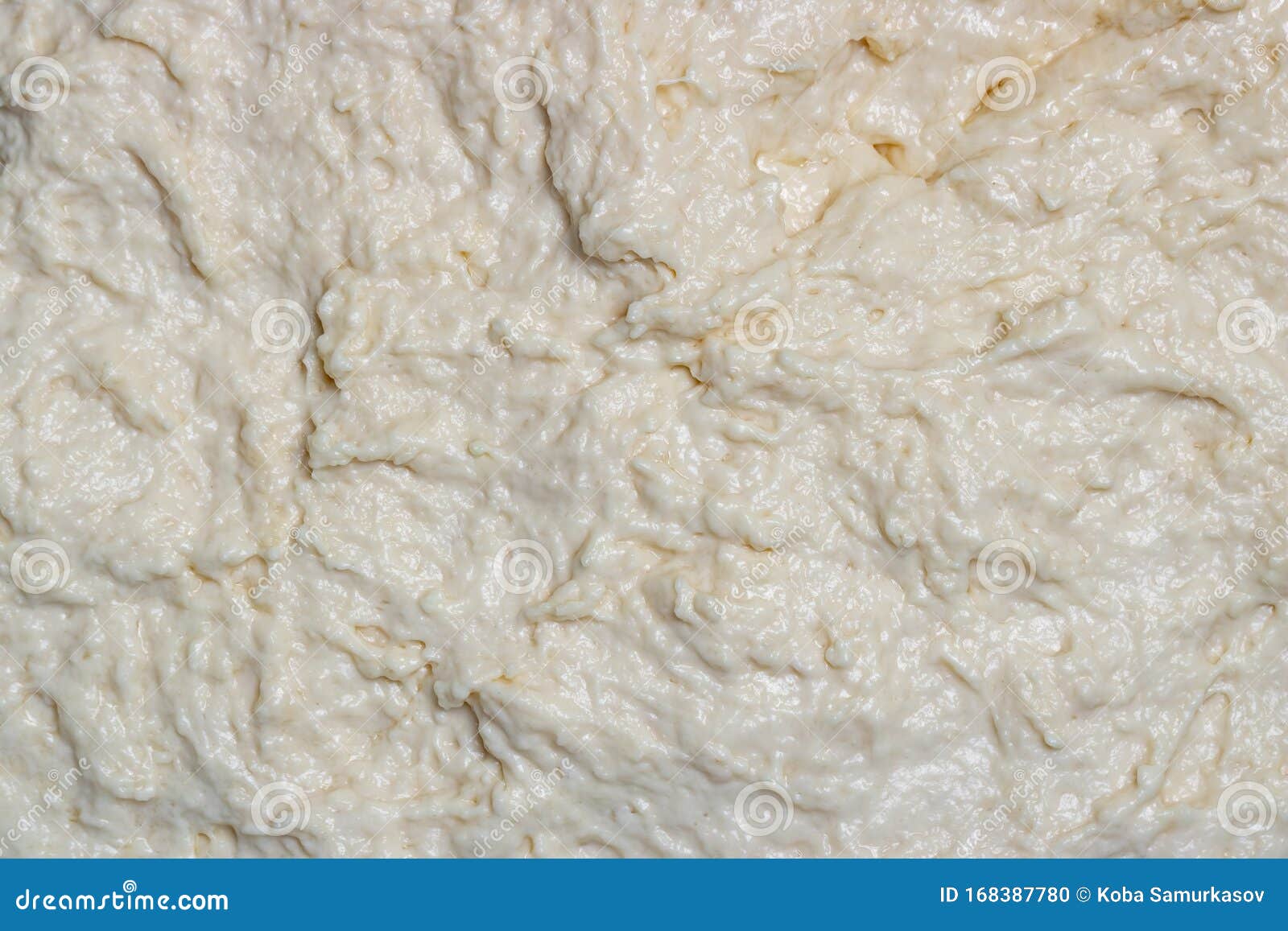 Fresh Dough Close Up, Food Background, Texture Stock Photo - Image of ...
