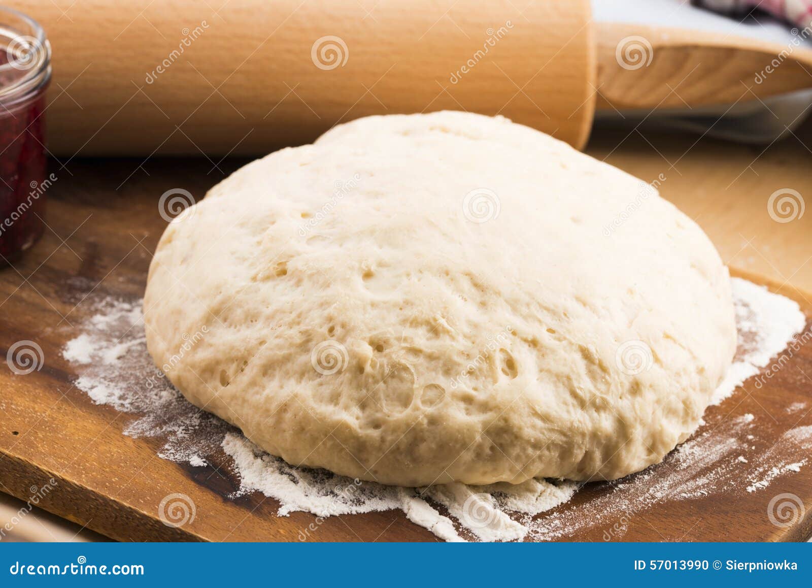 Fresh dough stock photo. Image of brown, country, dough - 57013990