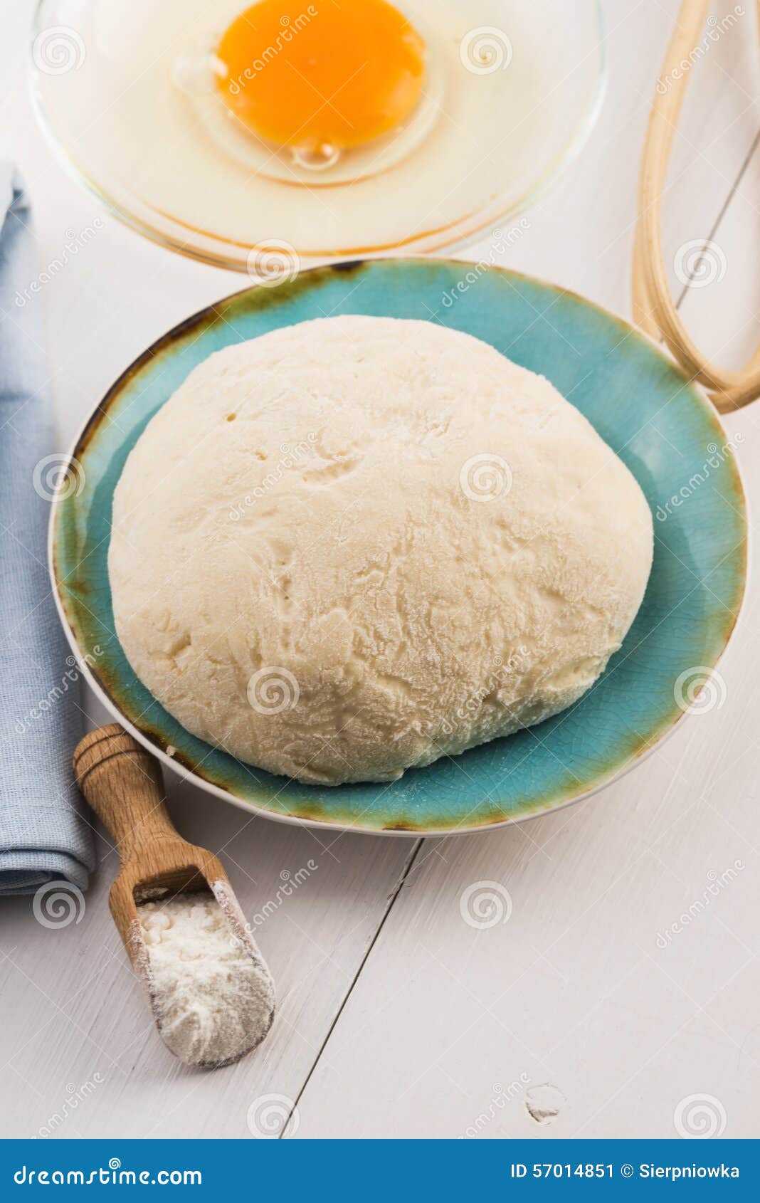 Fresh dough stock image. Image of table, rural, wheat - 57014851