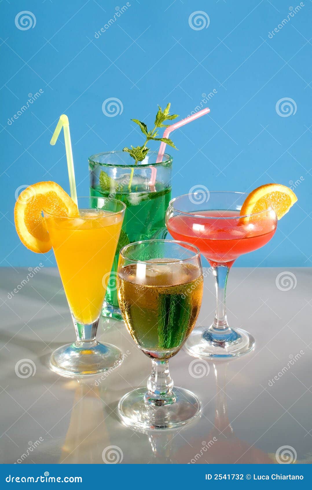 Fresh drink cocktail stock photo. Image of iced, citron - 2541732