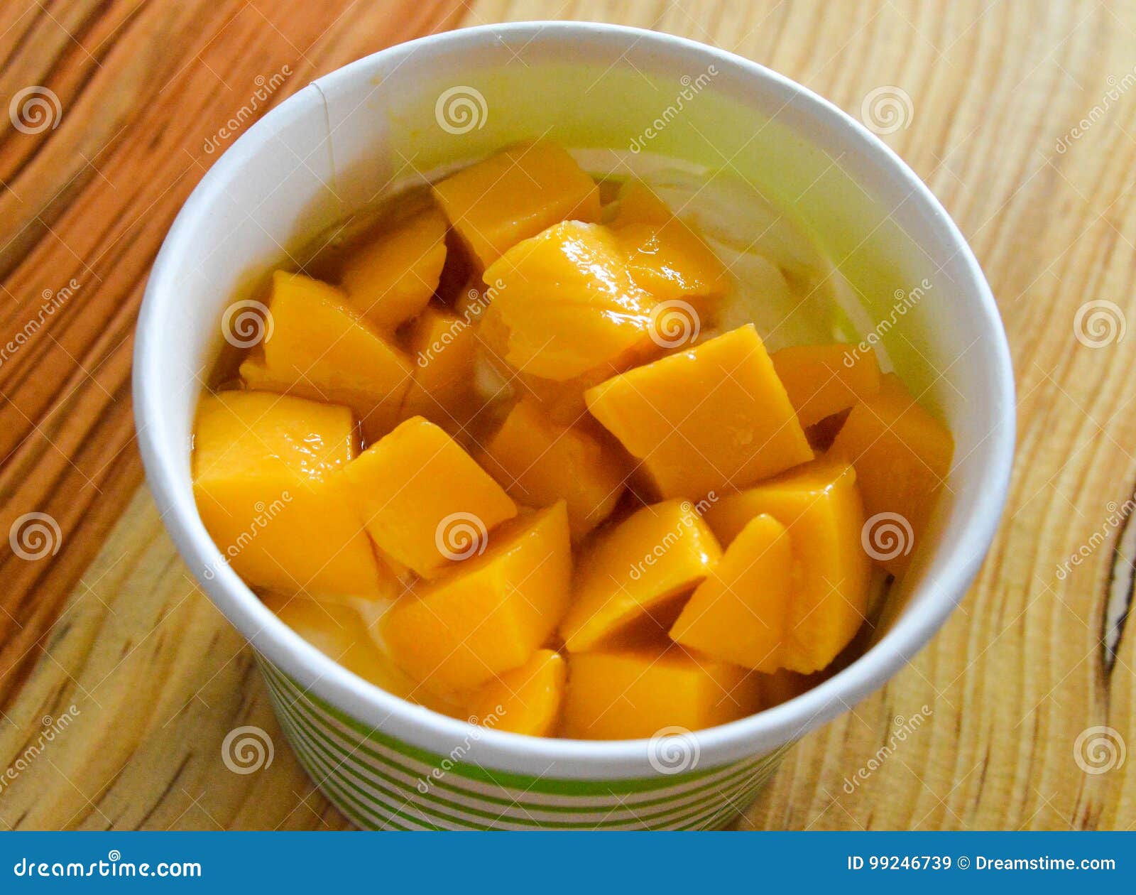 Mango toppings stock image. Image of dipped, mango, shot - 99246739