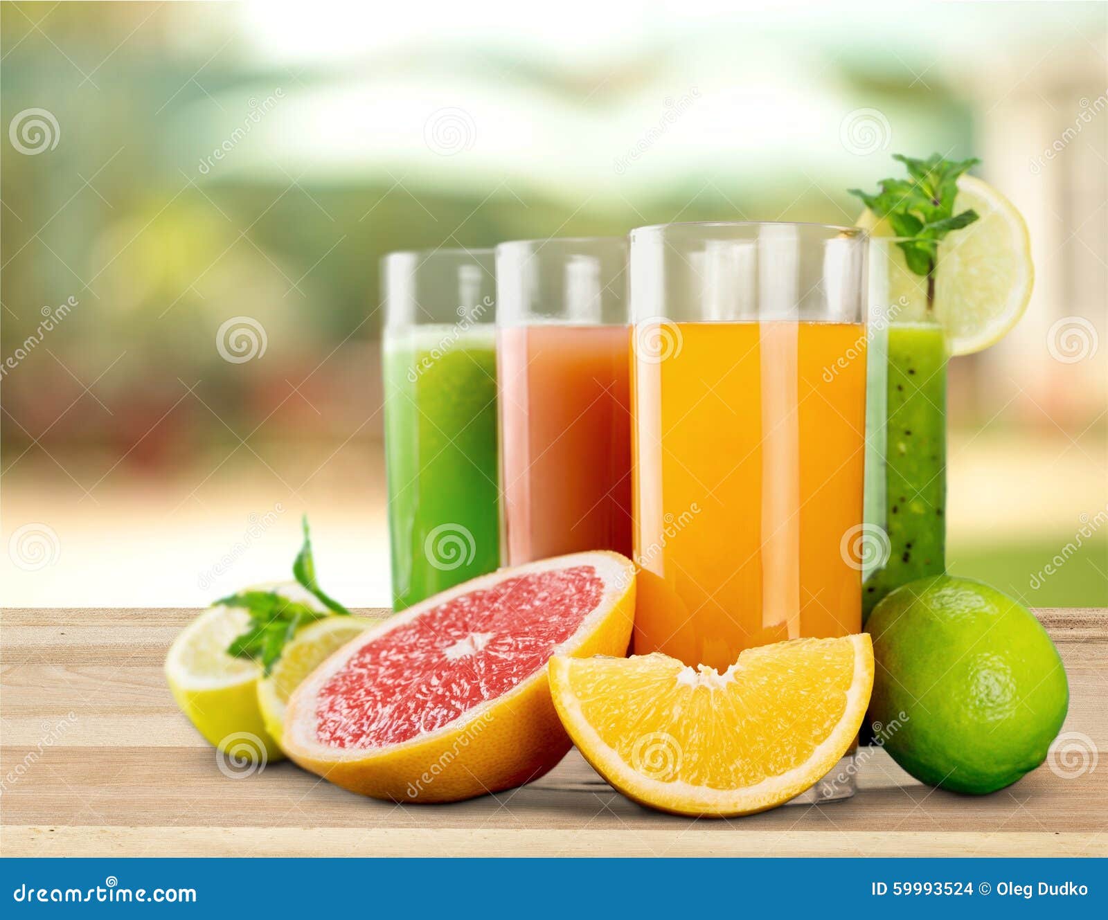 Fresh drinks stock photo. Image of isolated, chopped - 59993524