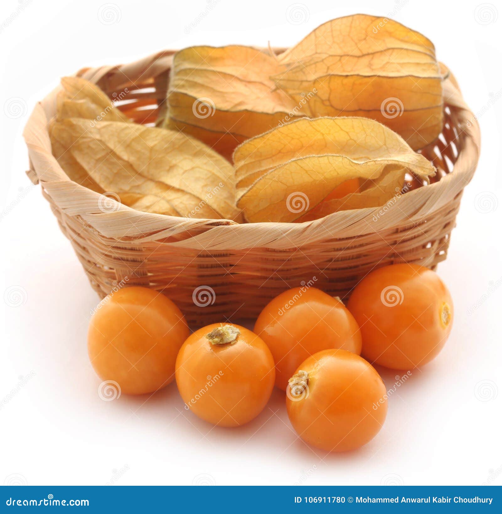 Fresh edible physalis stock photo. Image of isolated - 106911780