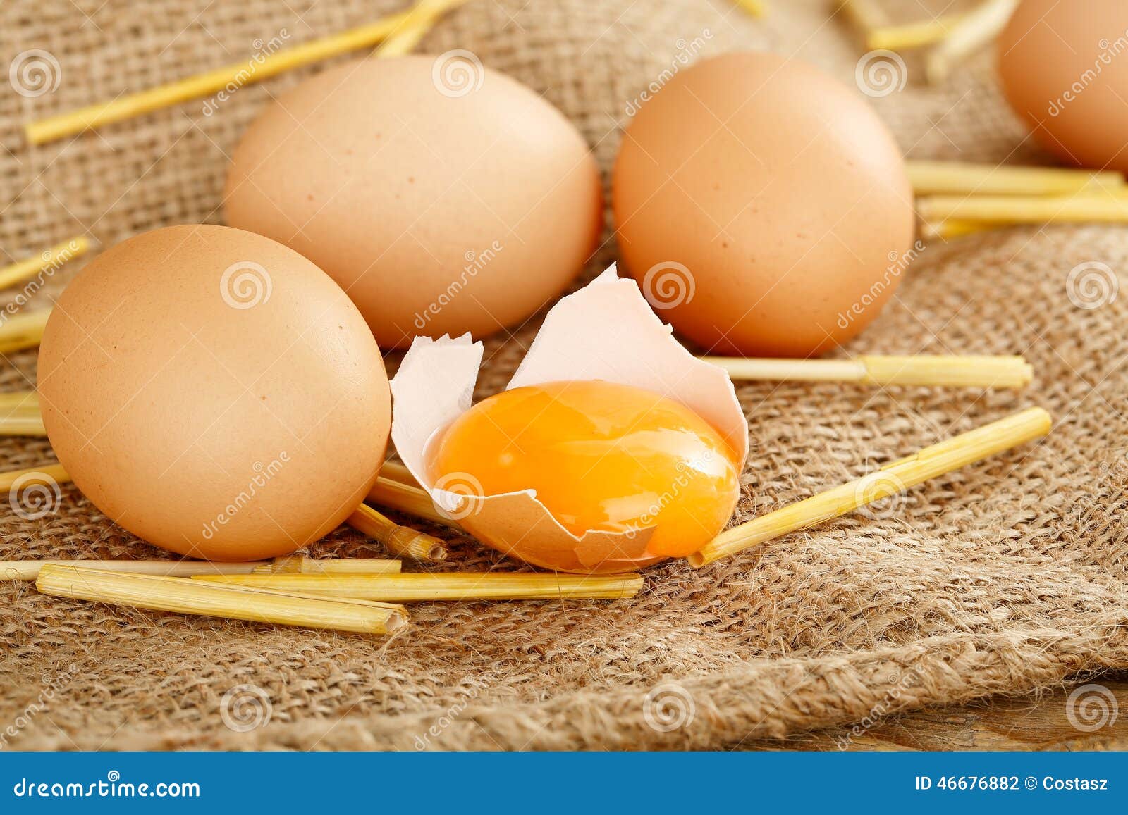 Fresh eggs stock photo. Image of closeup, eggs, cuisine - 46676882
