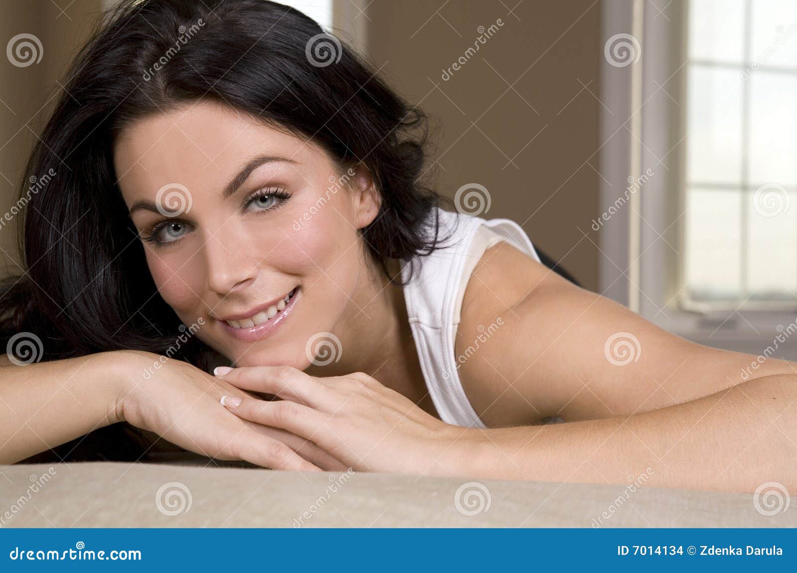 Fresh face stock photo. Image of skin, attractive, eyes - 7014134