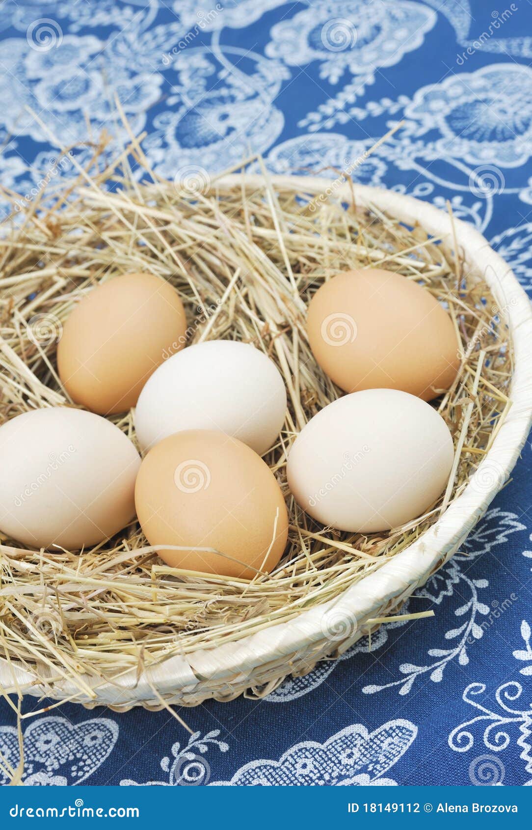 Fresh farm eggs stock photo. Image of close, beautiful - 18149112