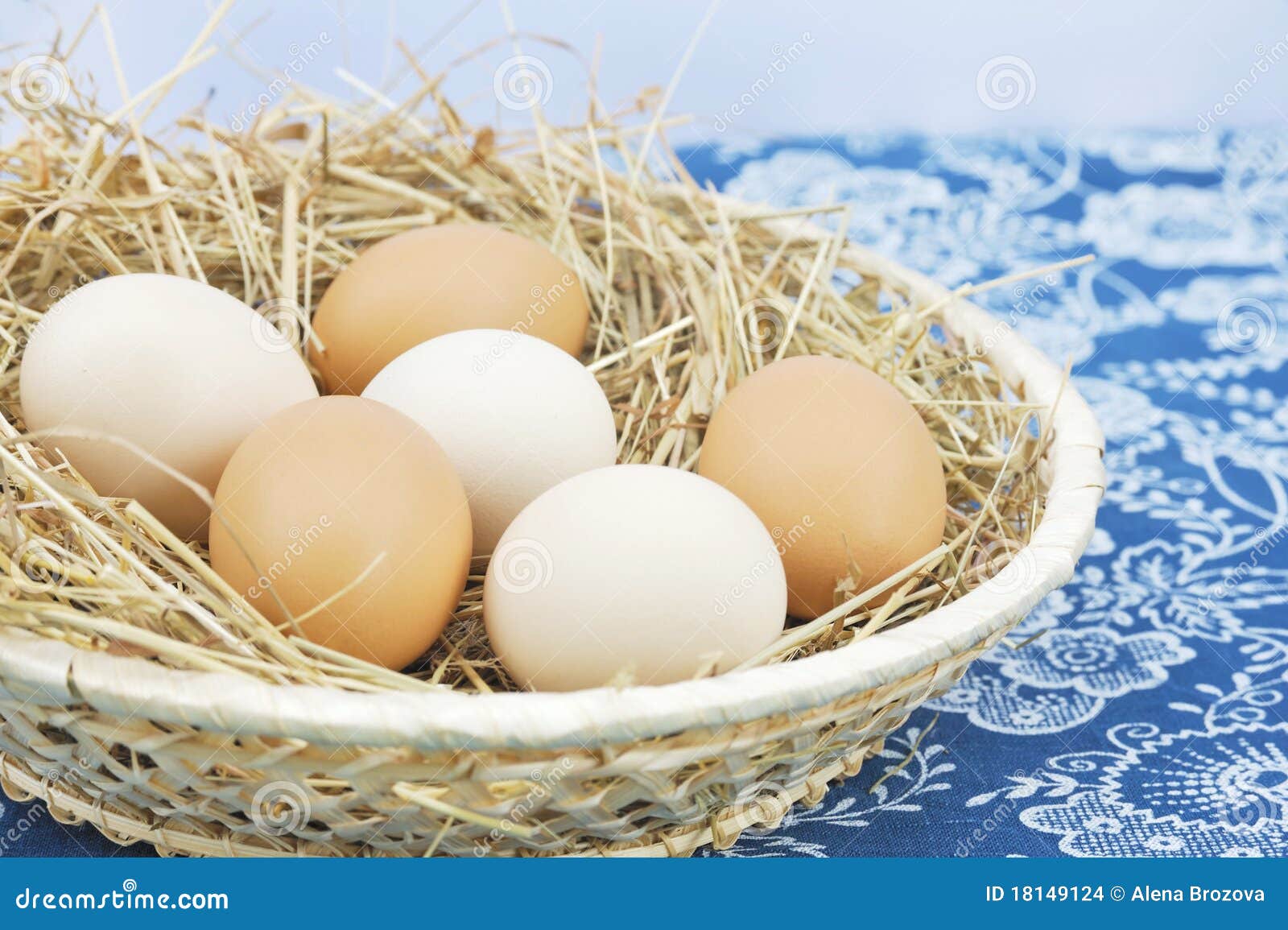 Fresh farm eggs stock photo. Image of eggshell, blank - 18149124
