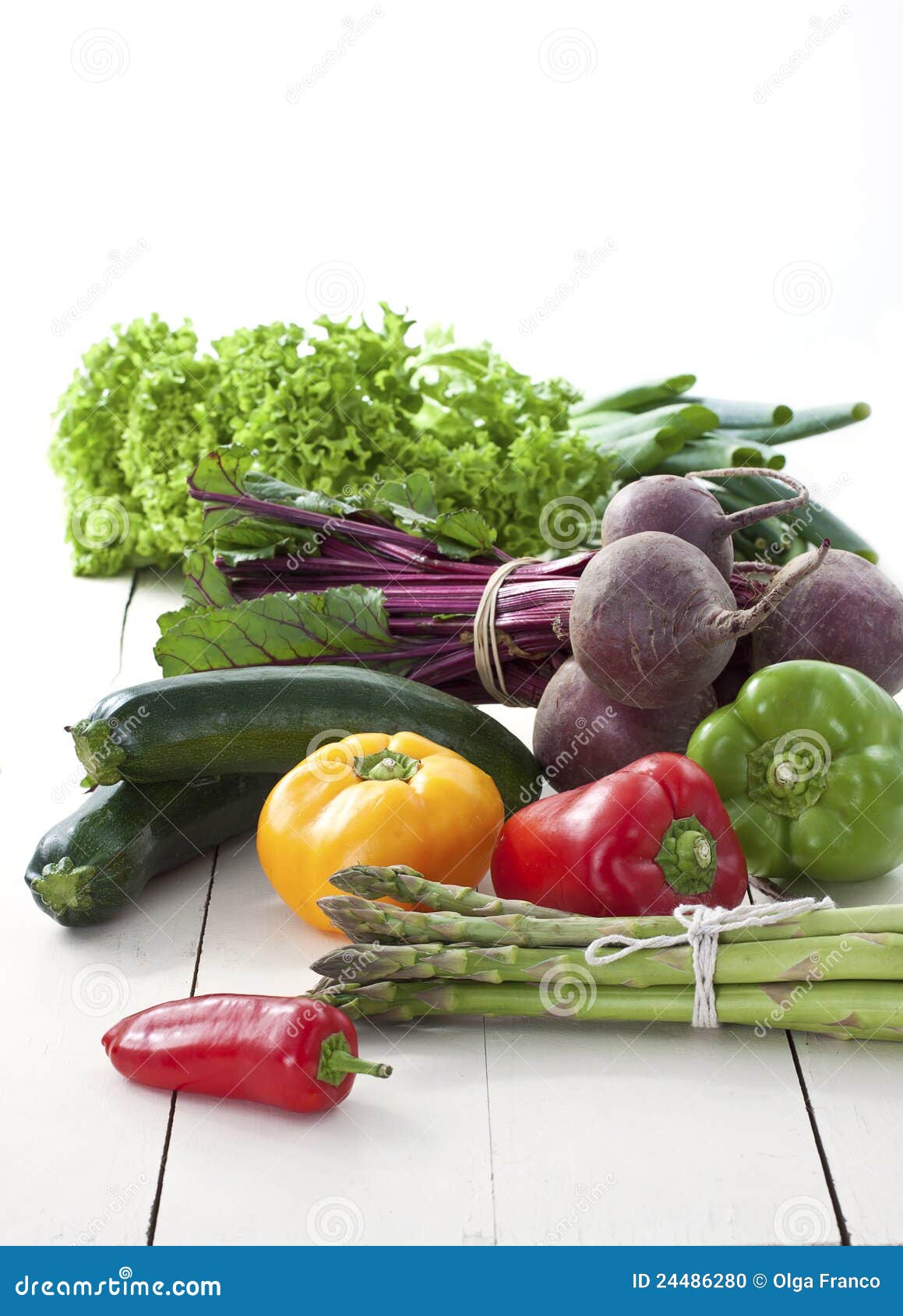 Fresh Farmers Market Vegetables Stock Photo - Image of isolated, onion ...