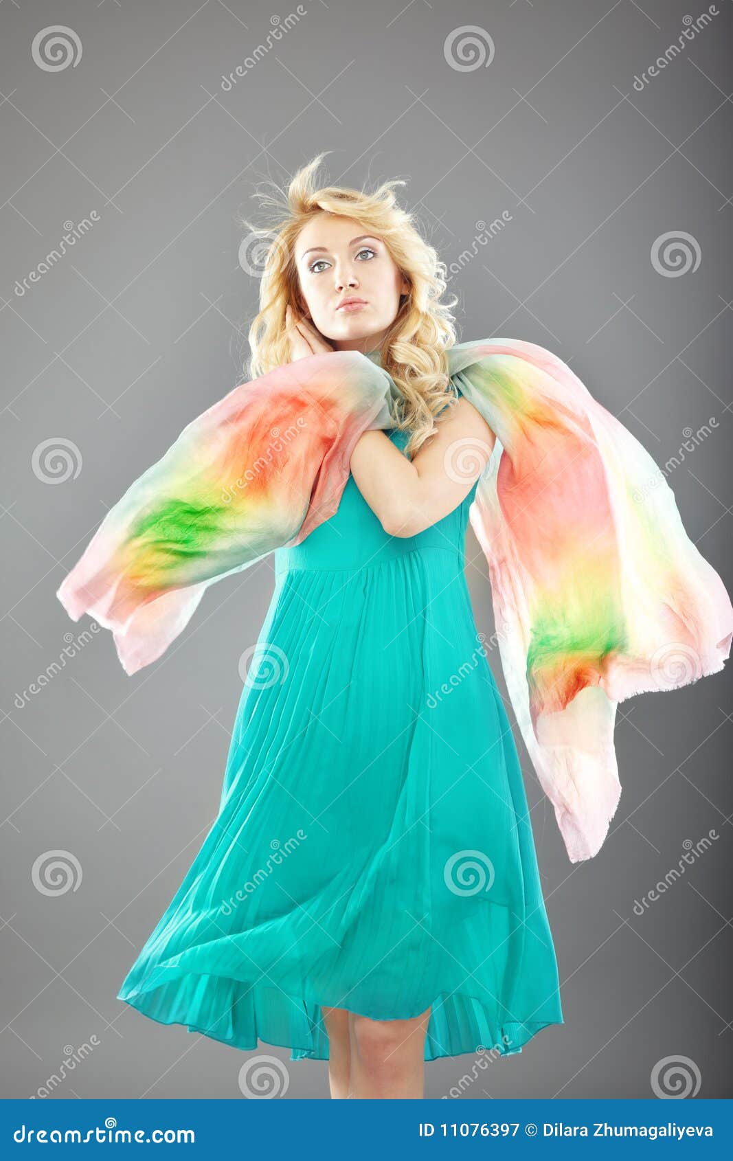 Fresh fashion stock image. Image of emotional, female - 11076397