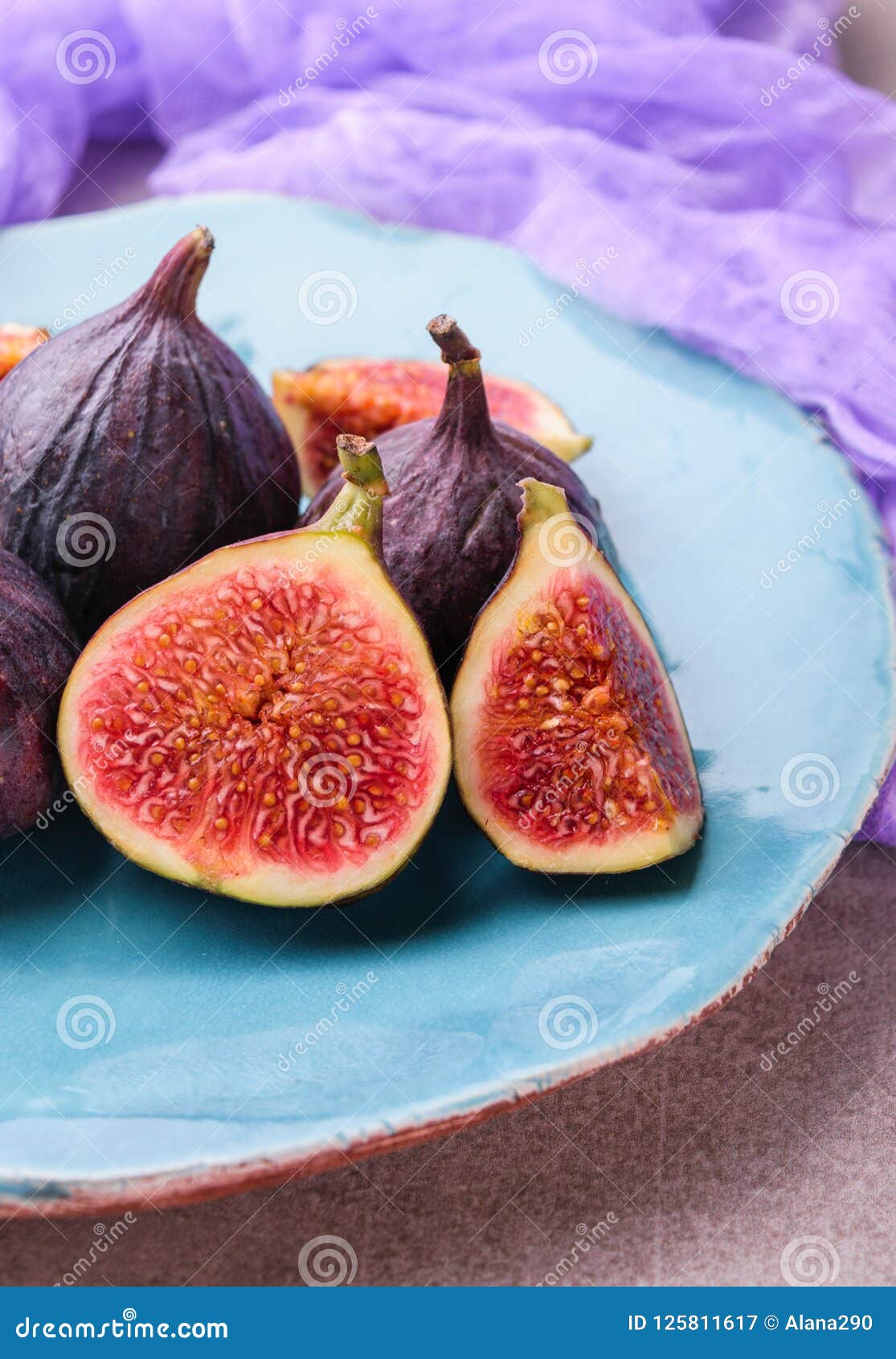 Fresh figs stock image. Image of exotic, natural, table - 125811617