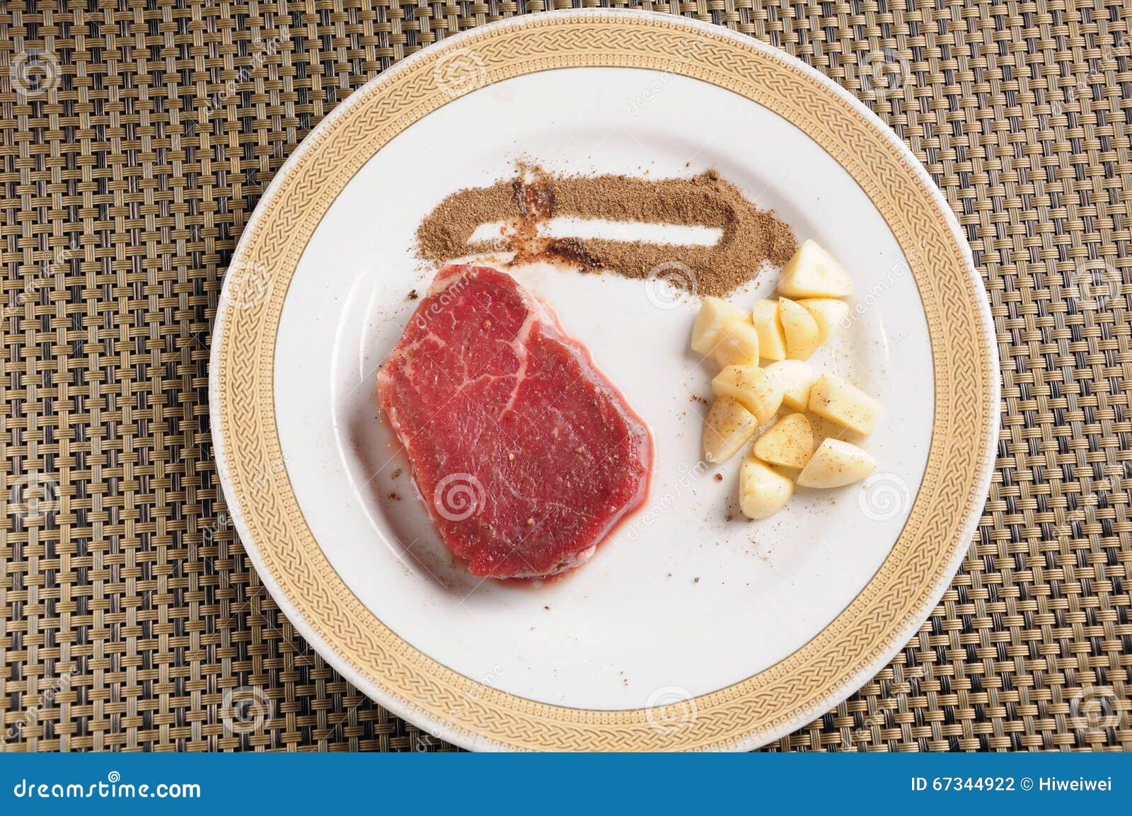 Fresh fillet steak stock photo. Image of freshness, meal - 67344922
