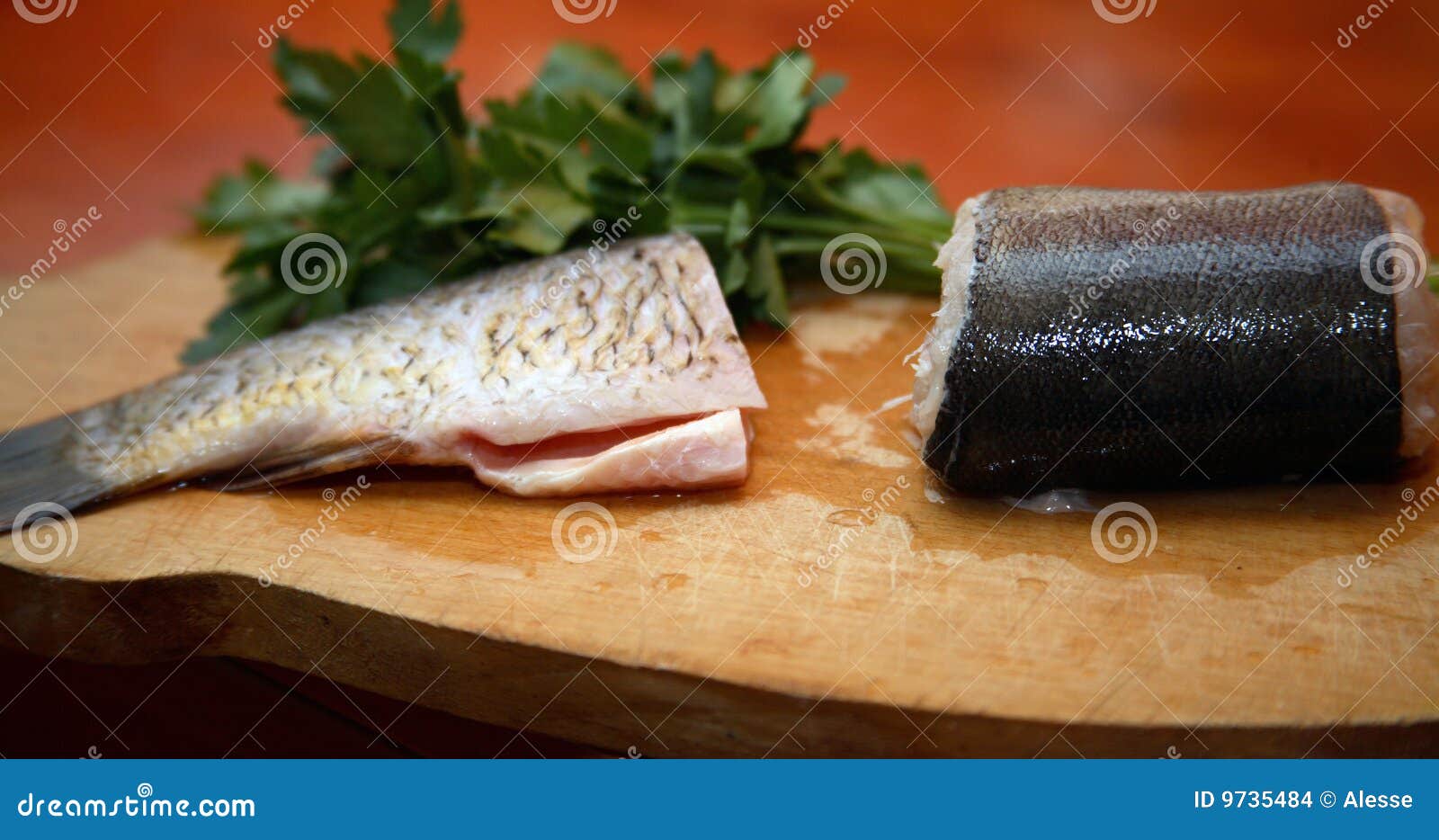 Fresh fish stock photo. Image of verdure, healthy, summer - 9735484