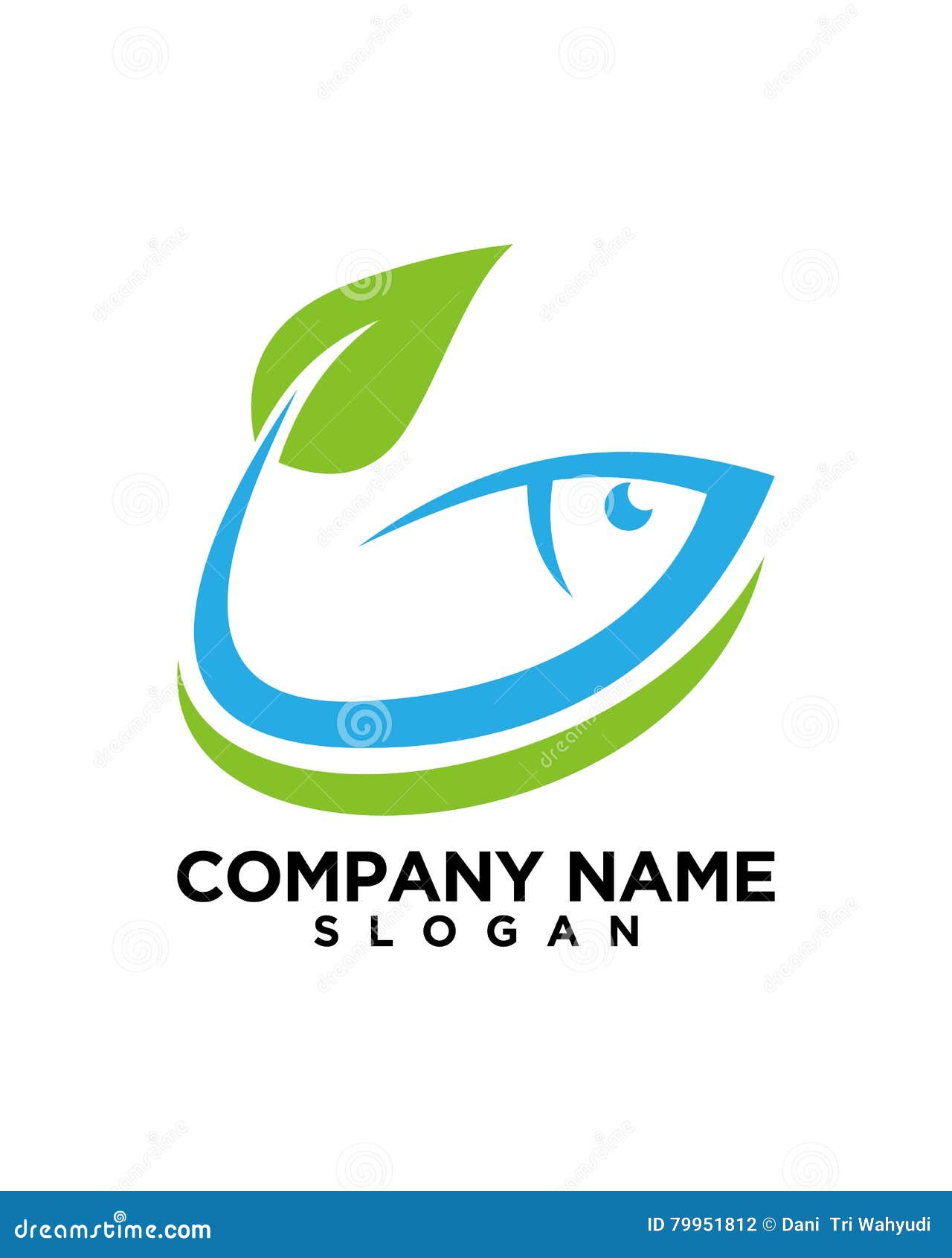 Fresh Fish Financial Business Insurance Abstract Stock Illustration ...