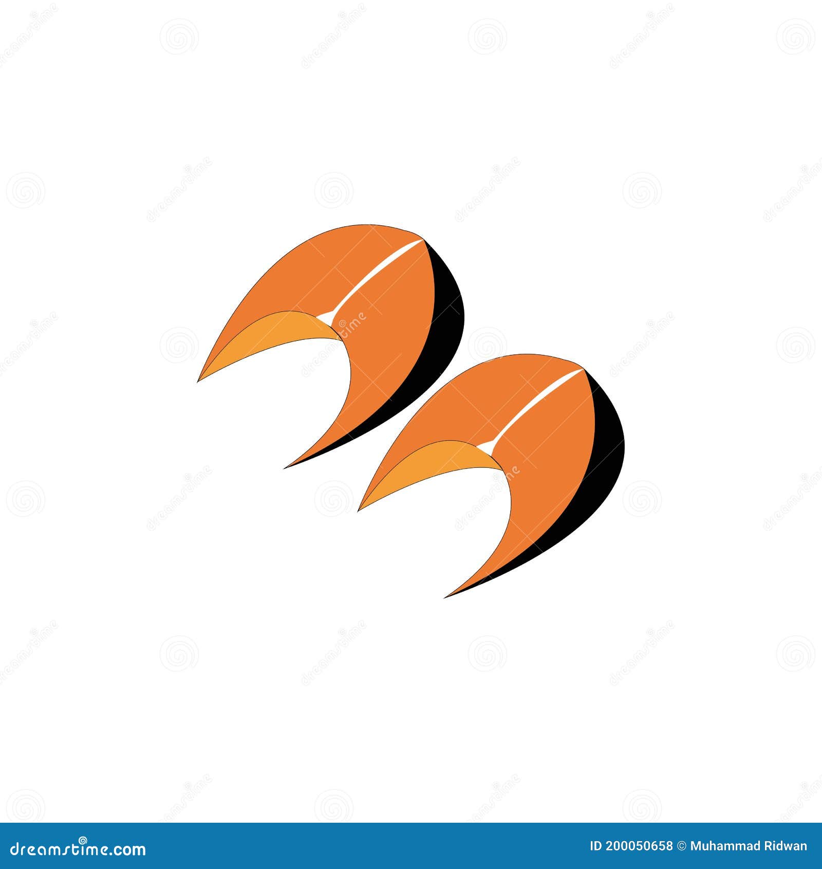 Fresh Fish Meat Vector Design Stock Vector - Illustration of fish ...