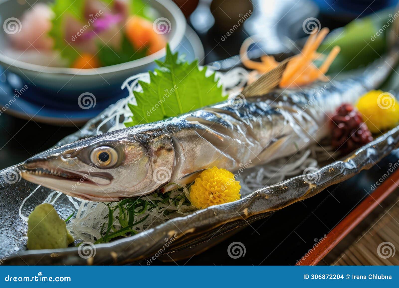Fresh Fish Ready for Cooking, Evoking Culinary Inspiration Stock ...