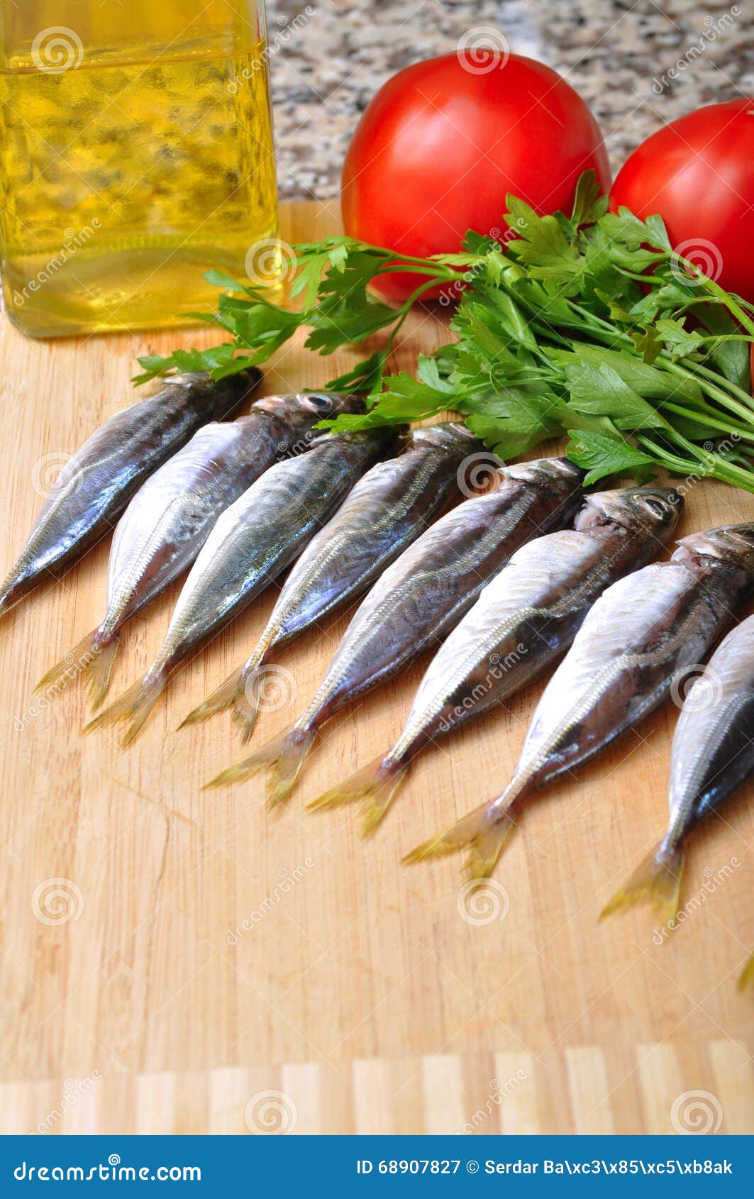 Fresh fish stock image. Image of cooking, catch, culinary - 68907827