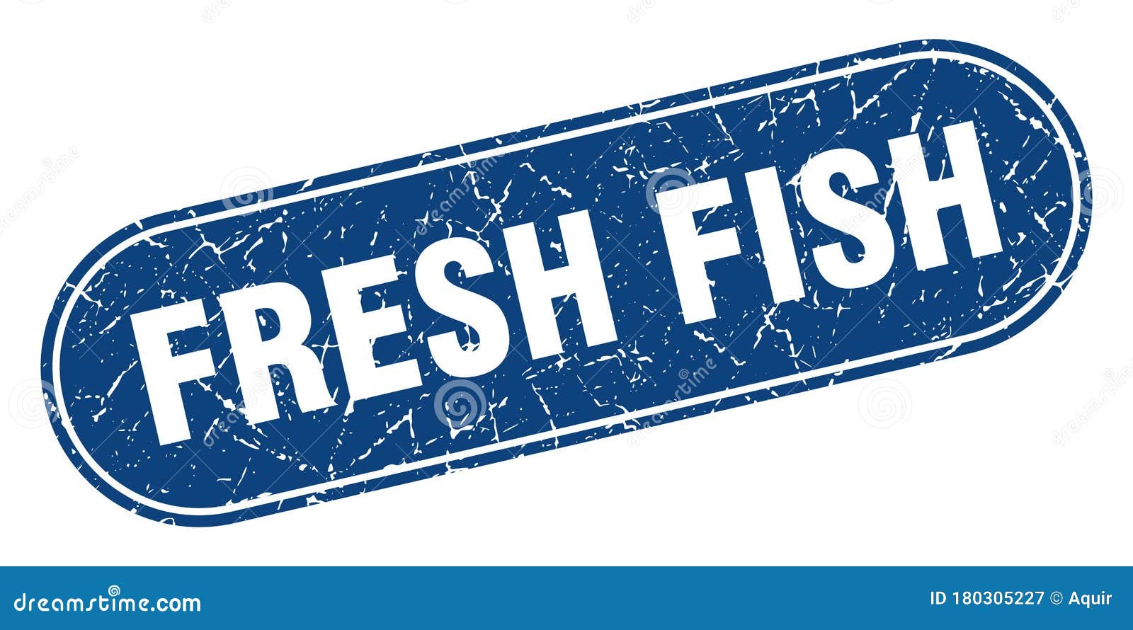 Fresh Fish Sign. Fresh Fish Grunge Stamp Stock Vector - Illustration of ...