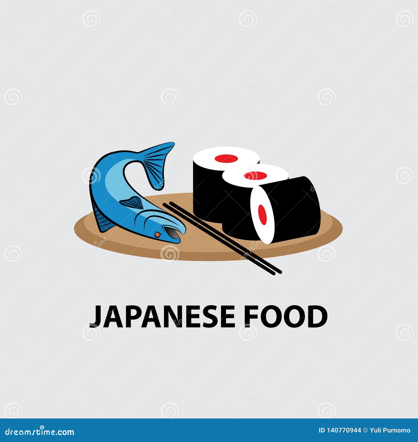 Fresh Fish Vector Illustration Stock Vector - Illustration of ...