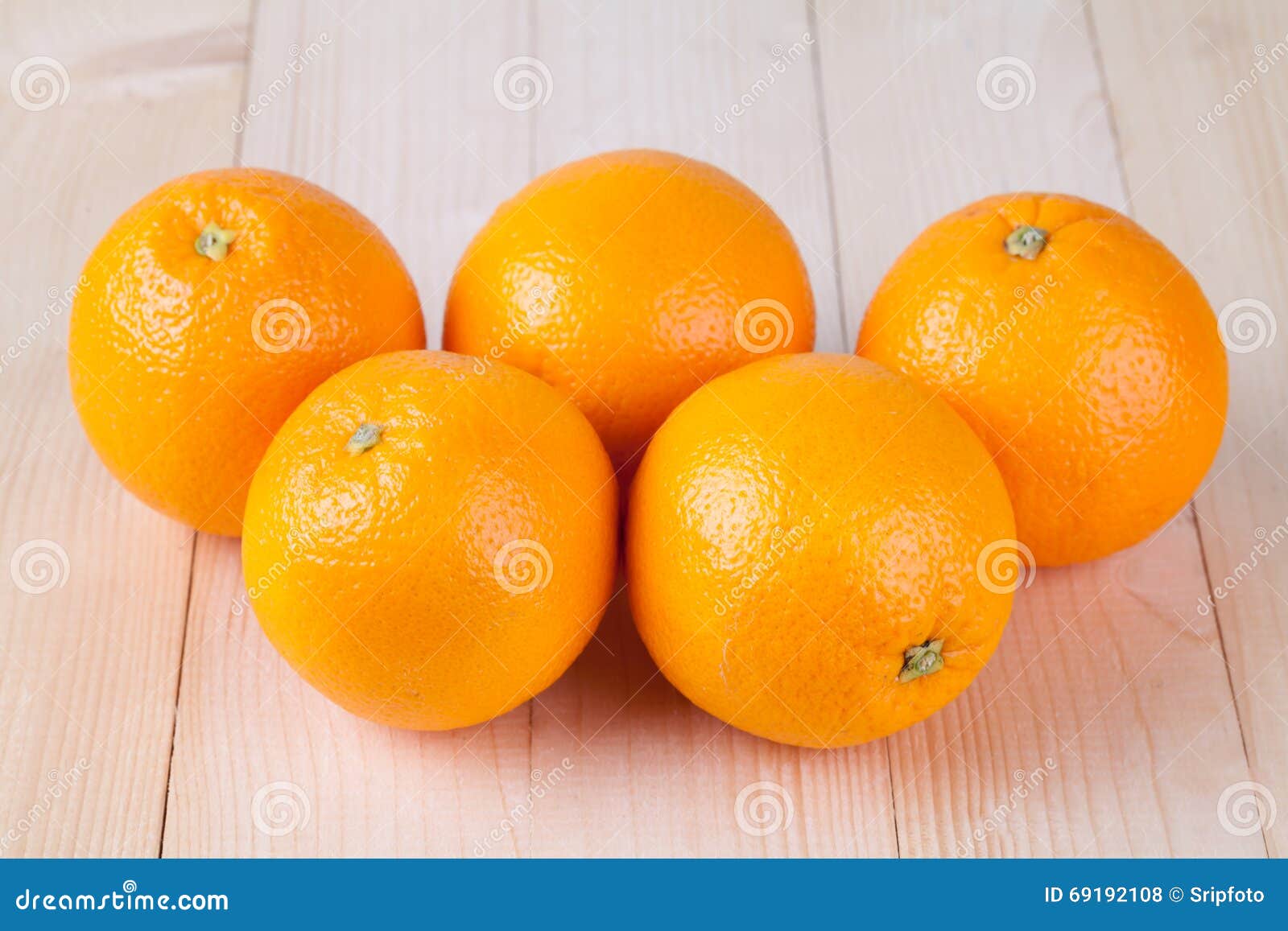 Fresh five orange on wood stock photo. Image of juicy - 69192108