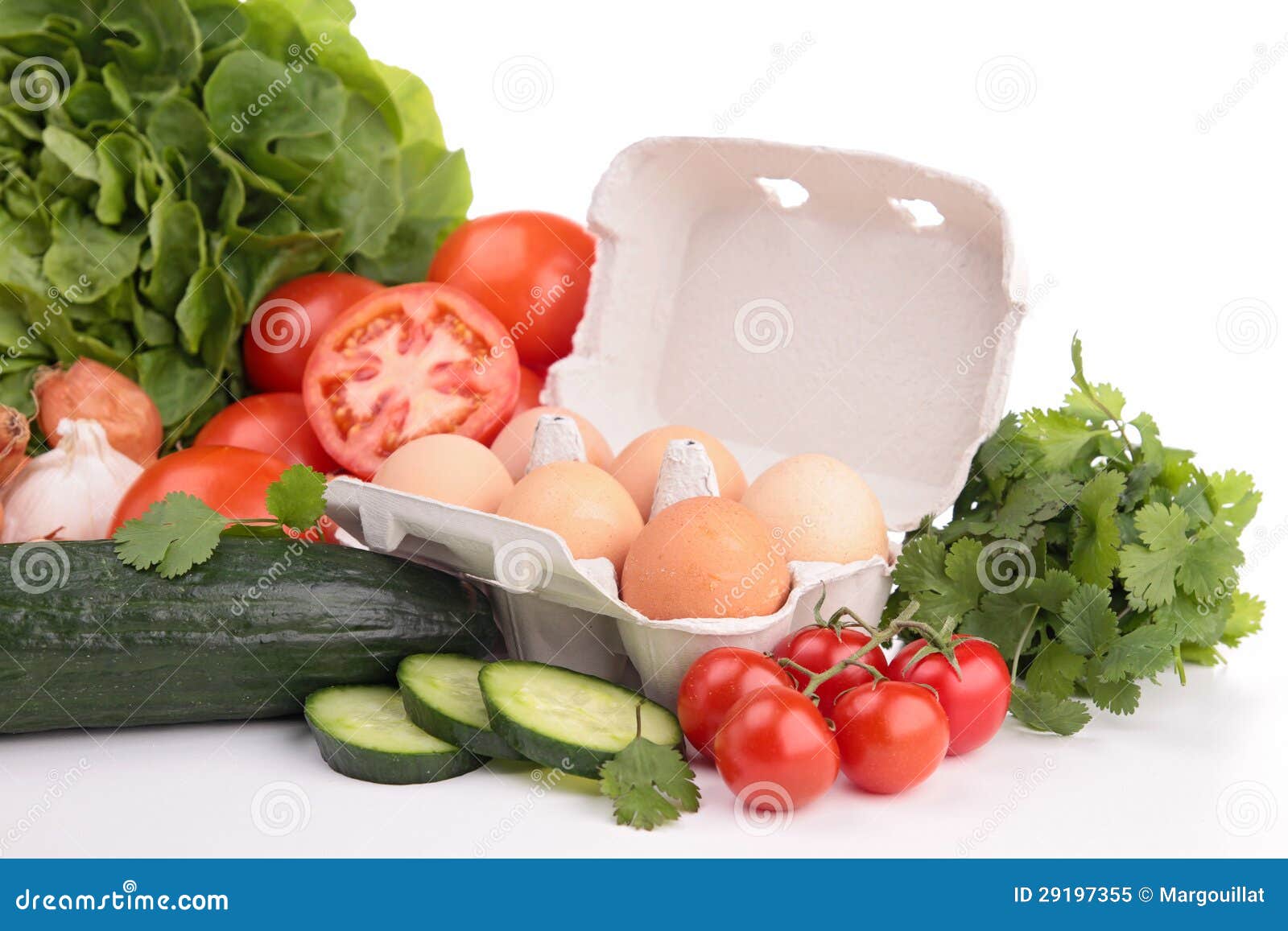 Fresh food stock image. Image of colorful, isolated, tomato - 29197355