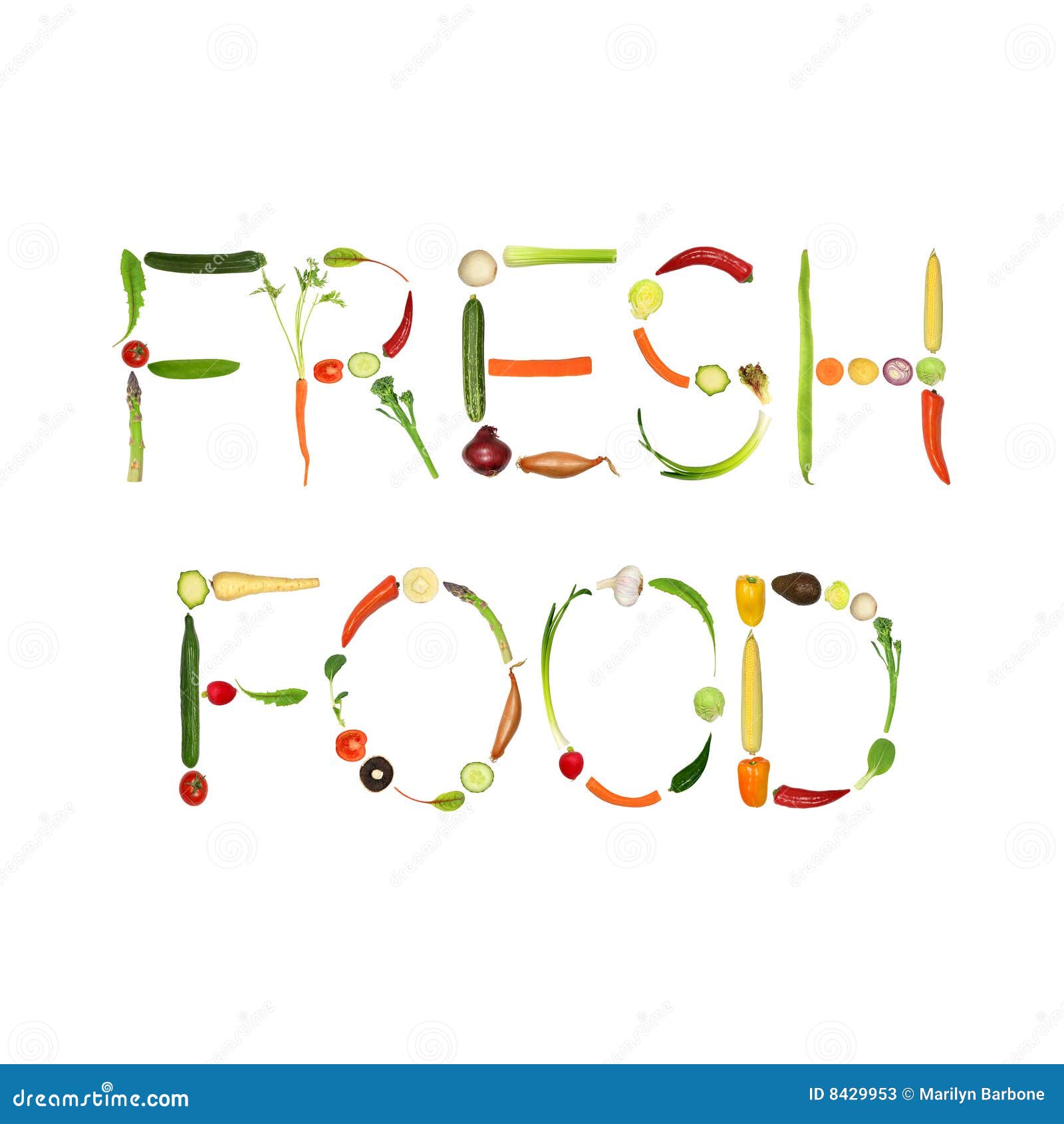 Fresh Food Label With Leaf. Green And Grey Vector Logo, Sign. Symbol ...
