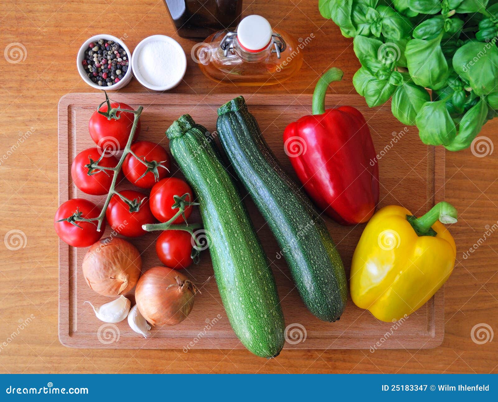 Fresh food ingredients stock image. Image of buffet, meal - 25183347