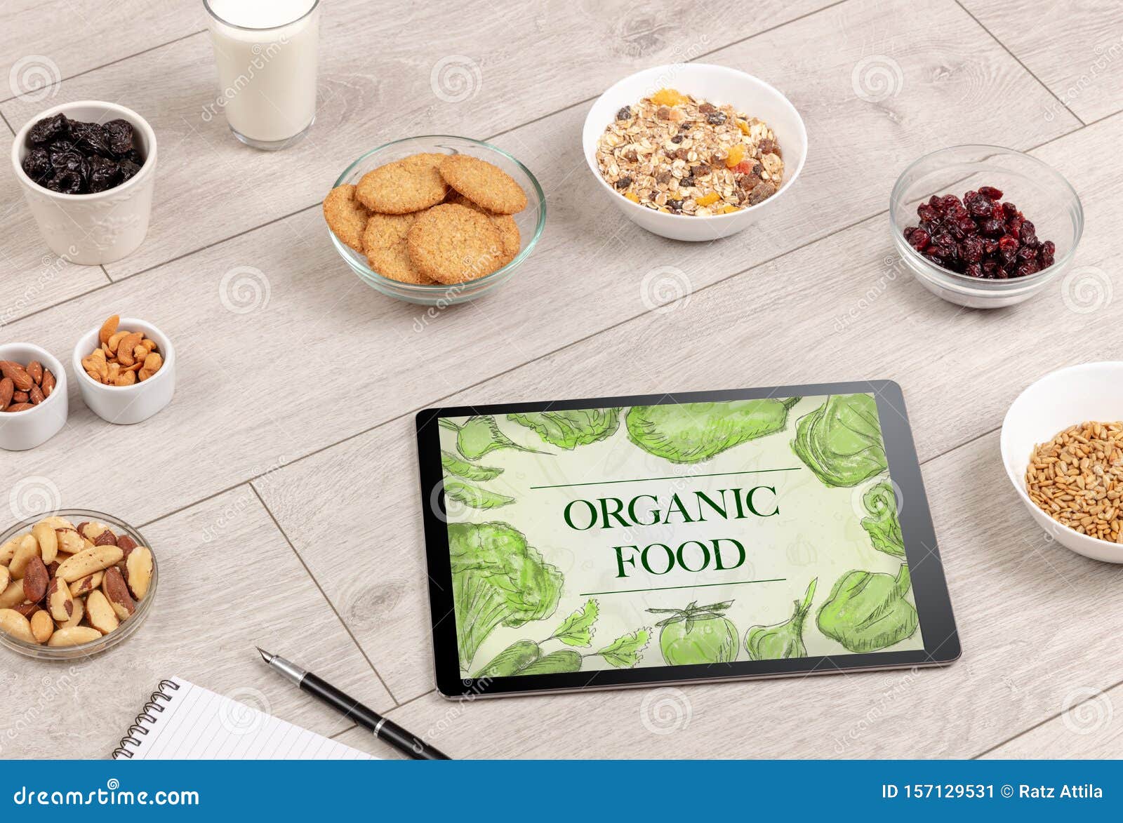 Fresh food on the table stock image. Image of fruit - 157129531