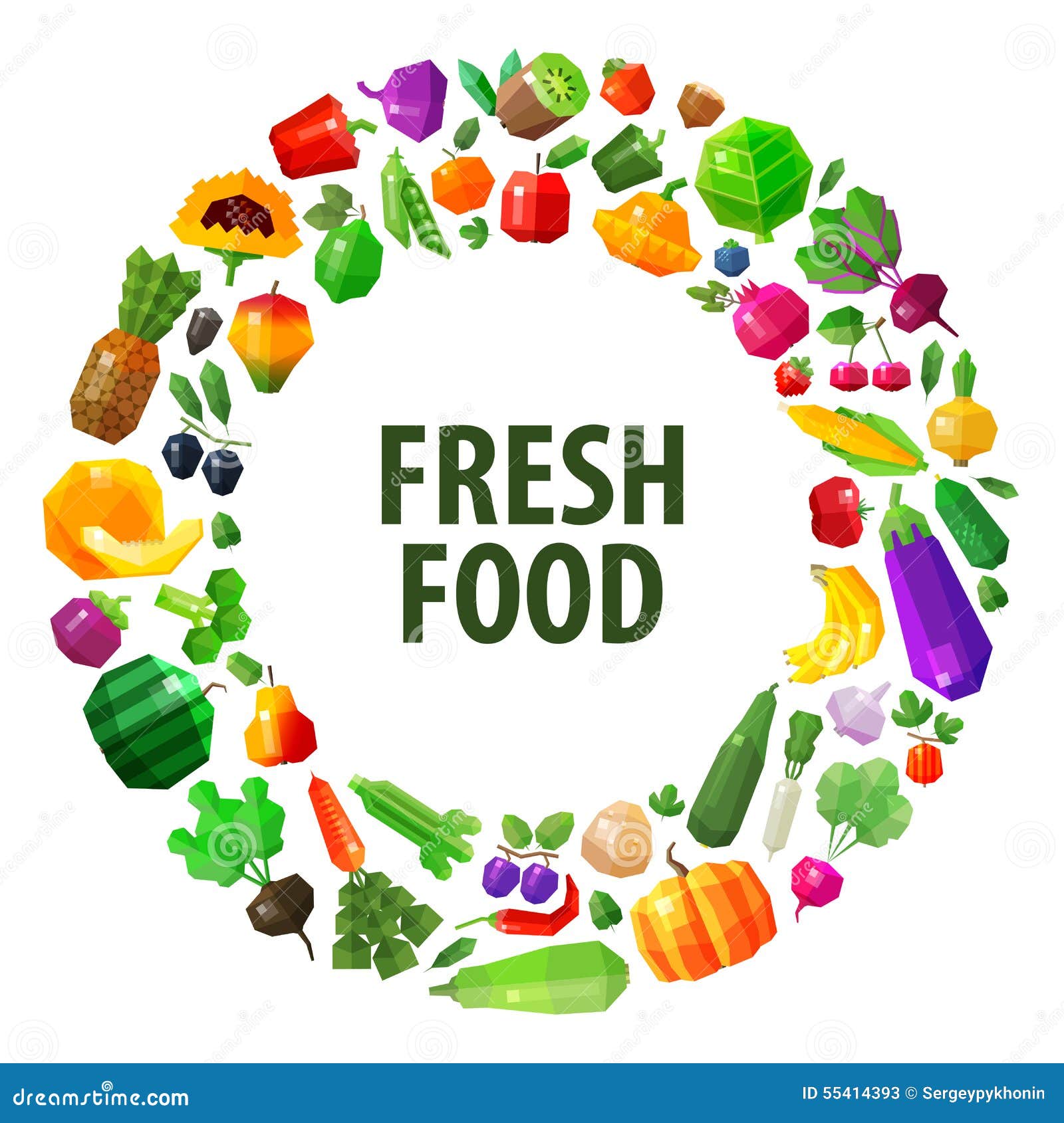 Fresh Food Vector Logo Design Template. Fruits And Stock Vector - Image ... Fresh Food Vector Logo Design Template. Fruits And Stock Vector - Image ...