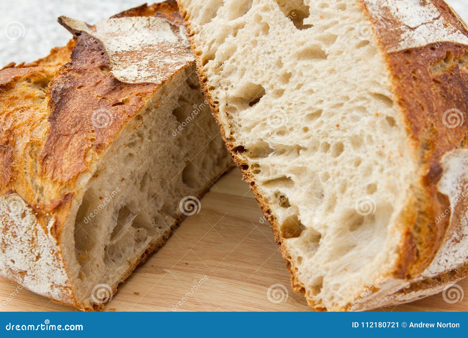Fresh French bread tourte stock image. Image of rustic - 112180721
